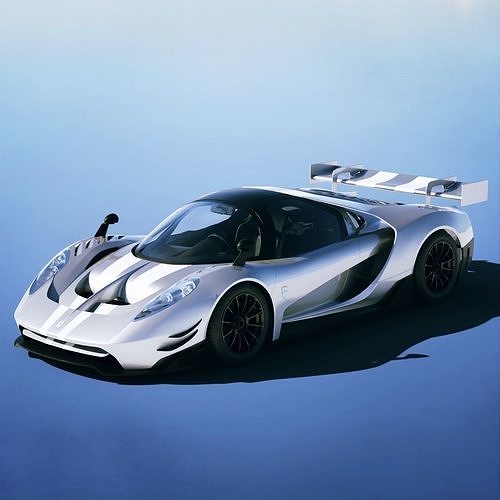 3D model Glickenhaus SCG 004C 2018 VR / AR / low-poly | CGTrader