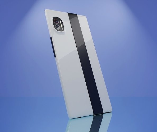 modern cell phone 3D model | CGTrader