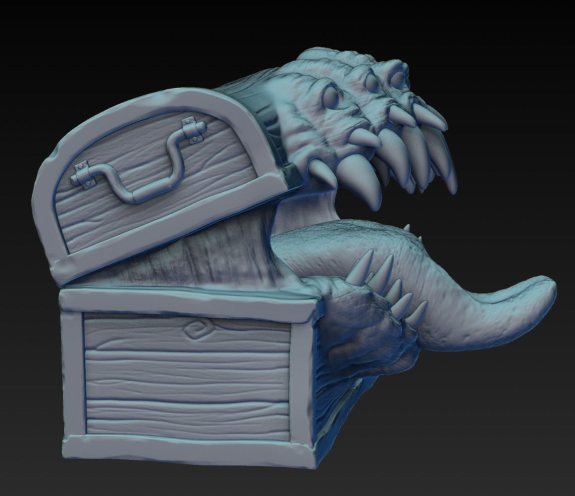 Mimic Miniature 3D model 3D printable | CGTrader