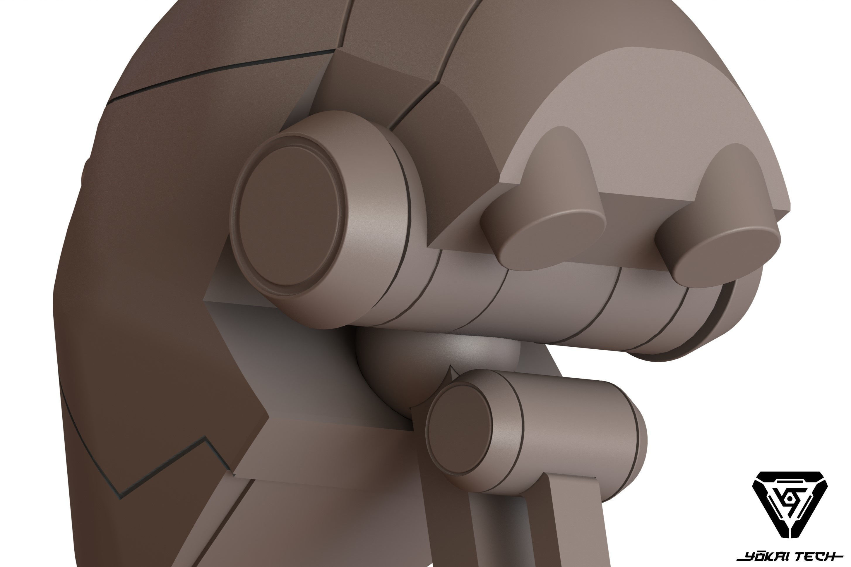 BX Commando Droid Head Star Wars Lifesize Prop from Clone Wars 3D model ...