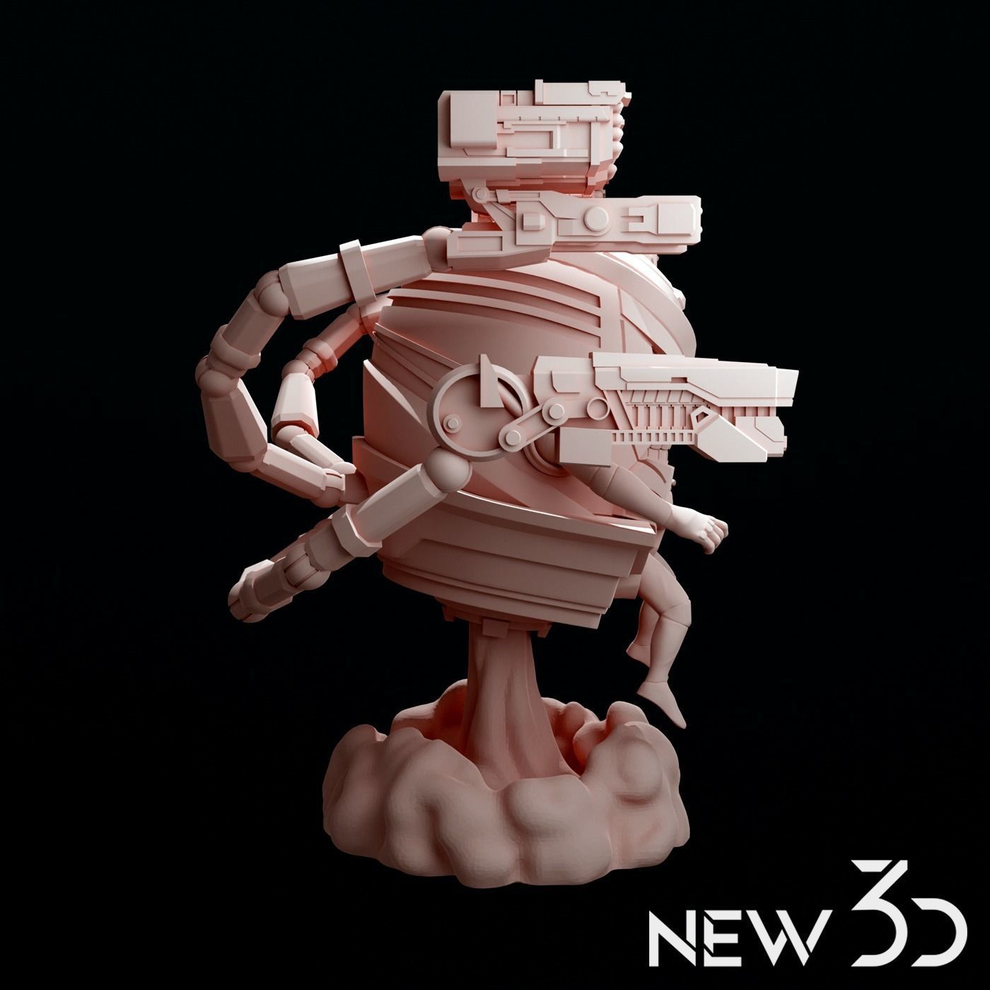 MODOK MODEL 3D ANT MAN AND THE WASP 3D model 3D printable | CGTrader