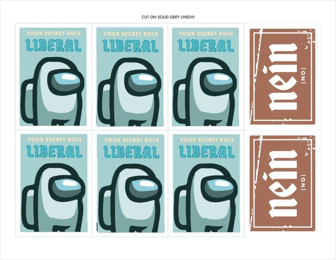 Secret Hitler Board Game 3D model 3D printable | CGTrader