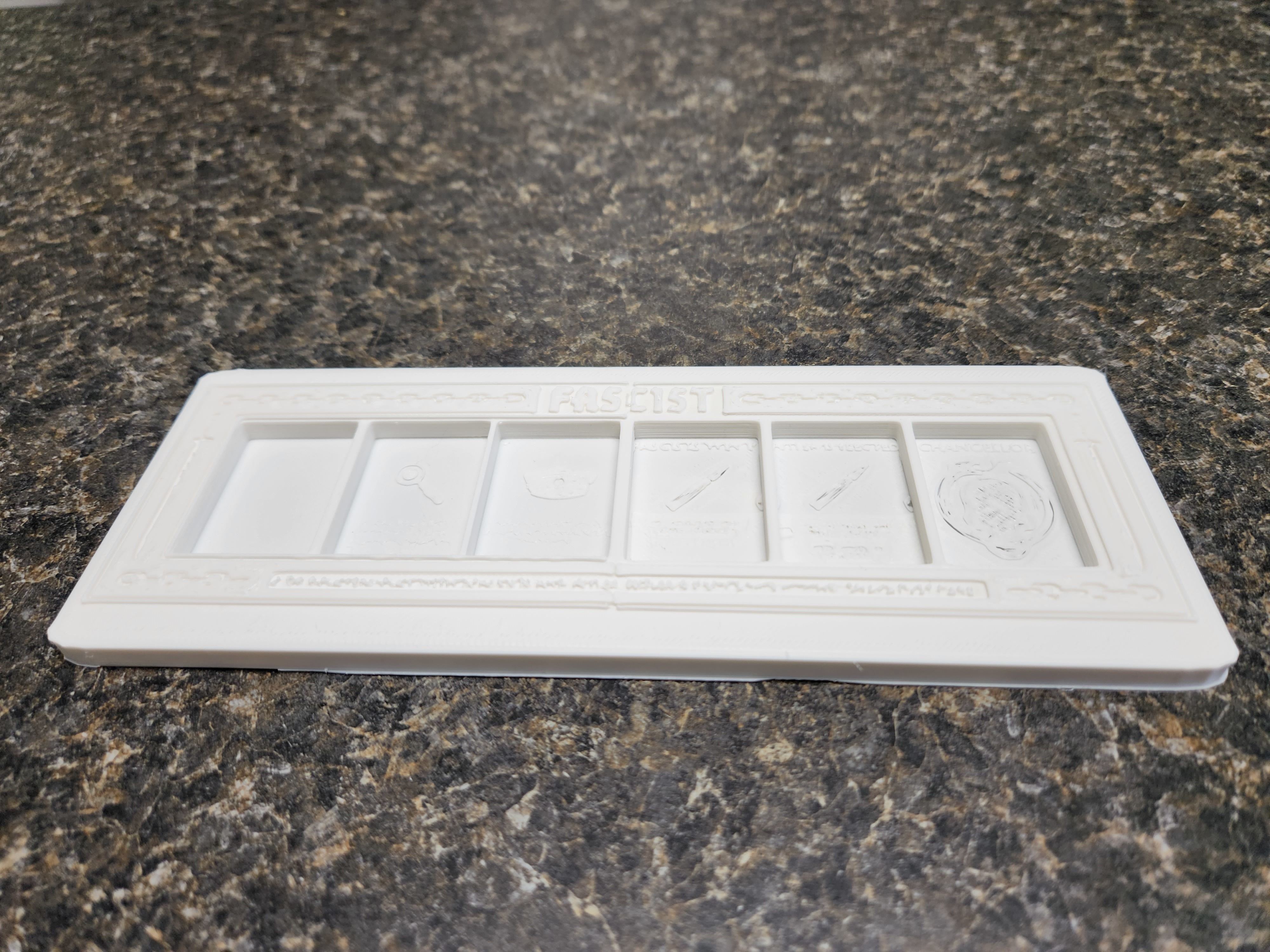 Secret Hitler Board Game 3D model 3D printable | CGTrader