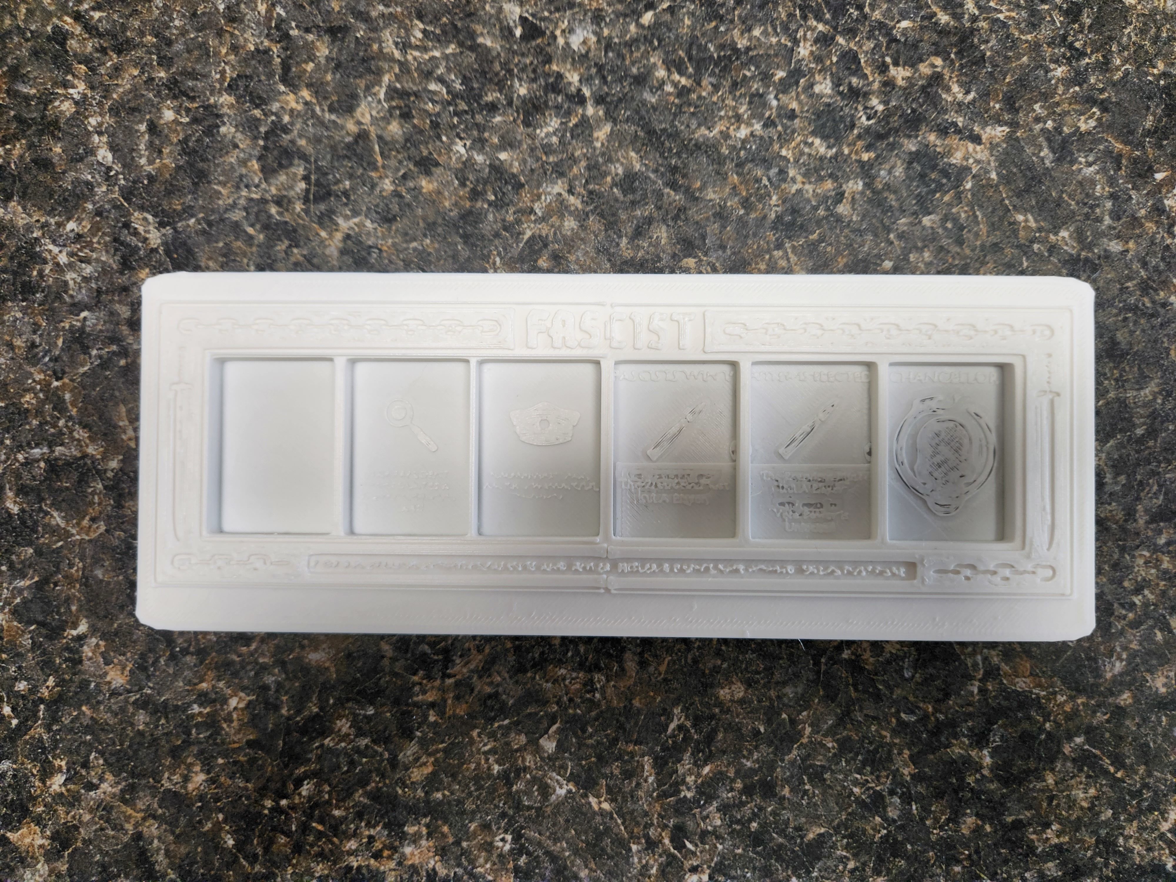 Secret Hitler Board Game 3D model 3D printable | CGTrader