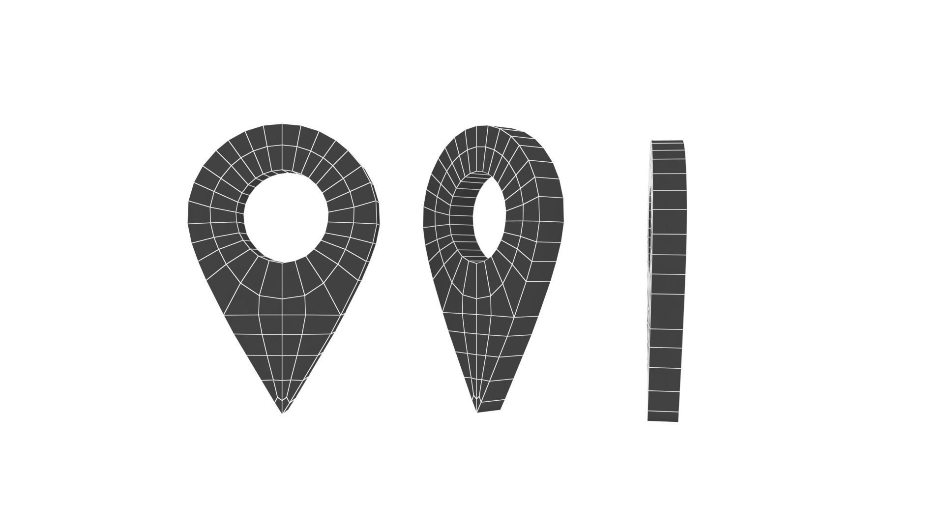 3D model Map Pointer Basic VR / AR / low-poly | CGTrader