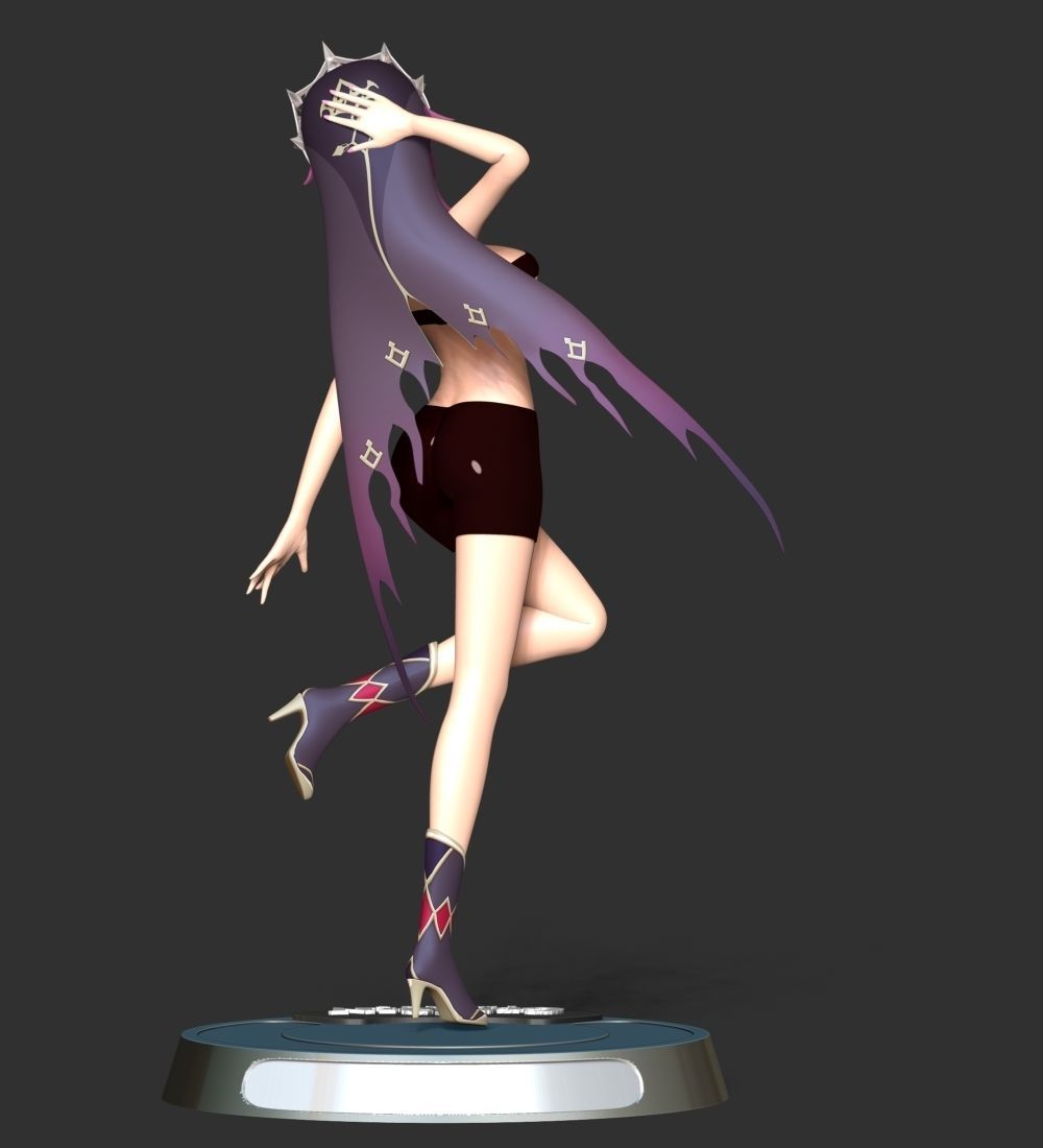 Rosaria - Genshin Impact 3D model 3D printable | CGTrader