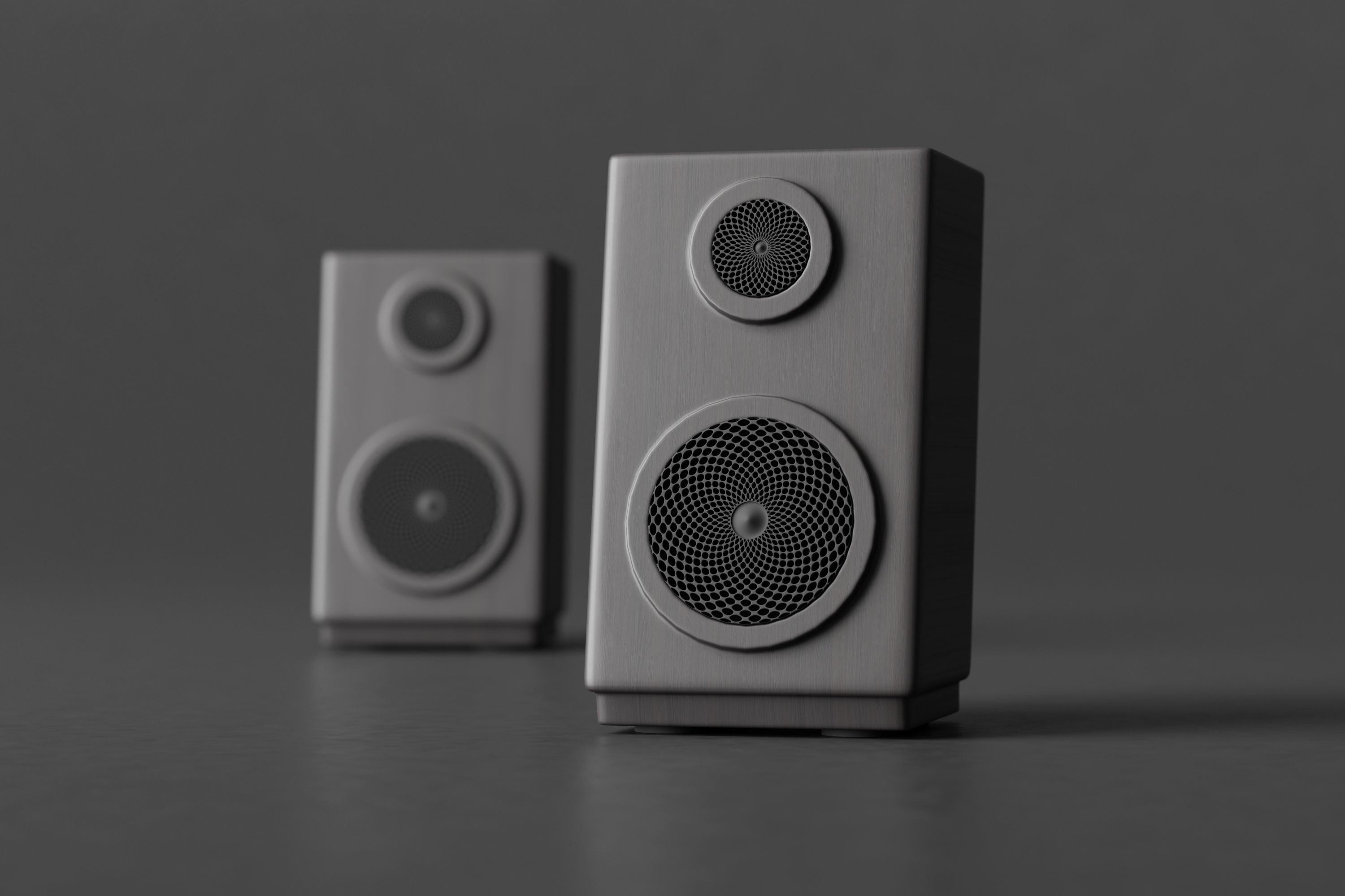 3D model Speakers or Studio Monitors VR / AR / low-poly | CGTrader