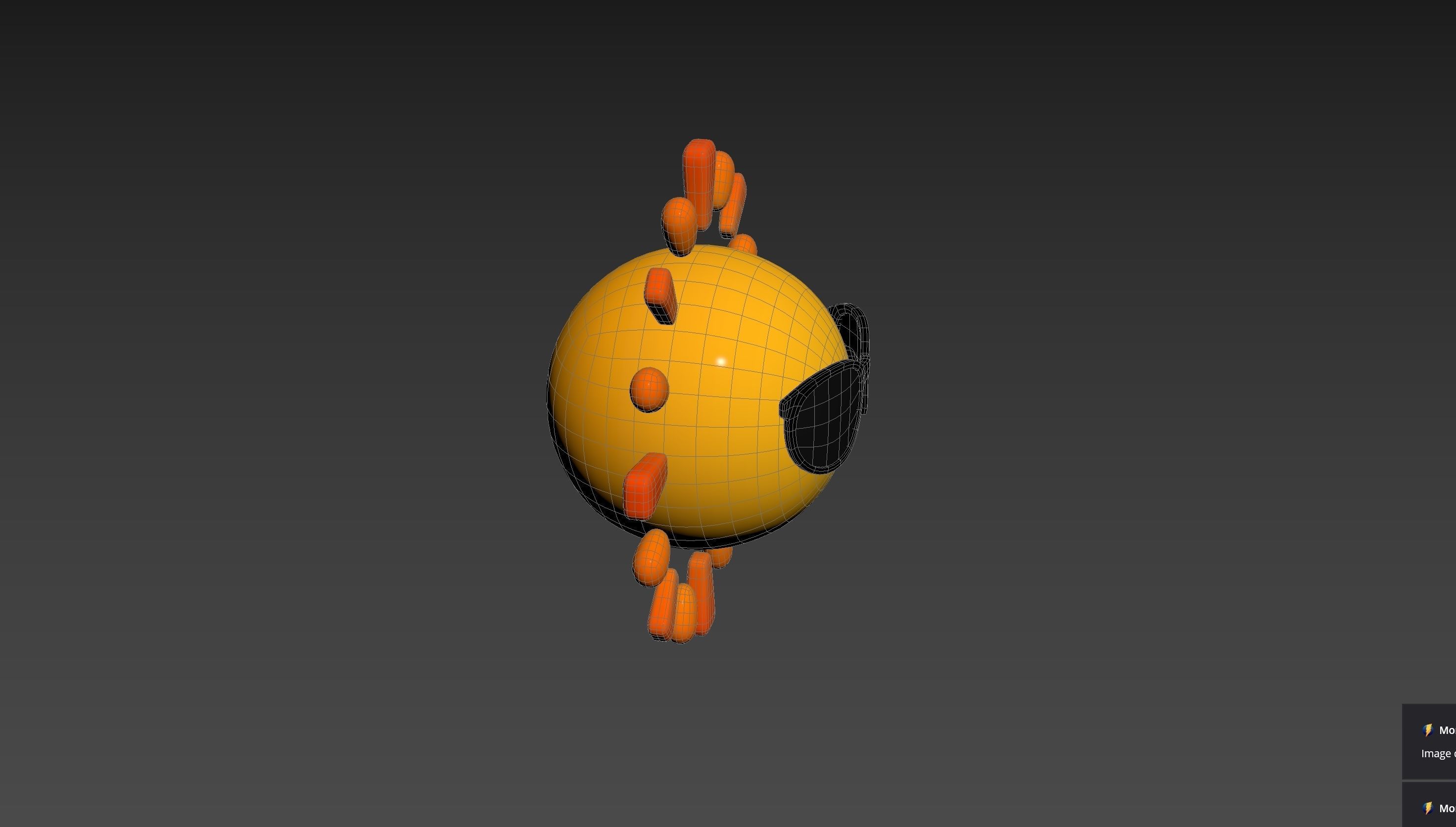 Character228 Cartoon Sun 3D model | CGTrader