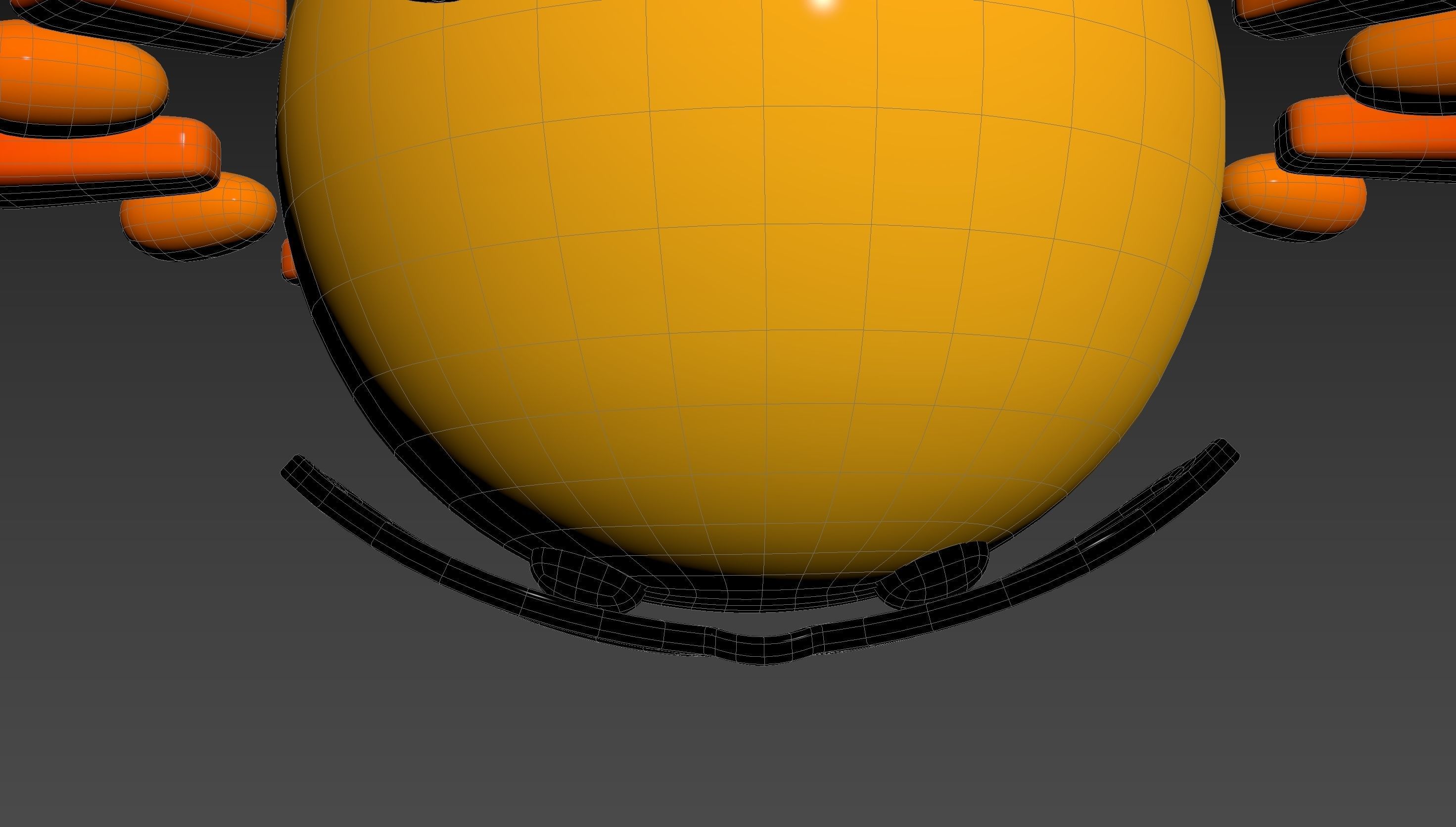 Character228 Cartoon Sun 3D model | CGTrader
