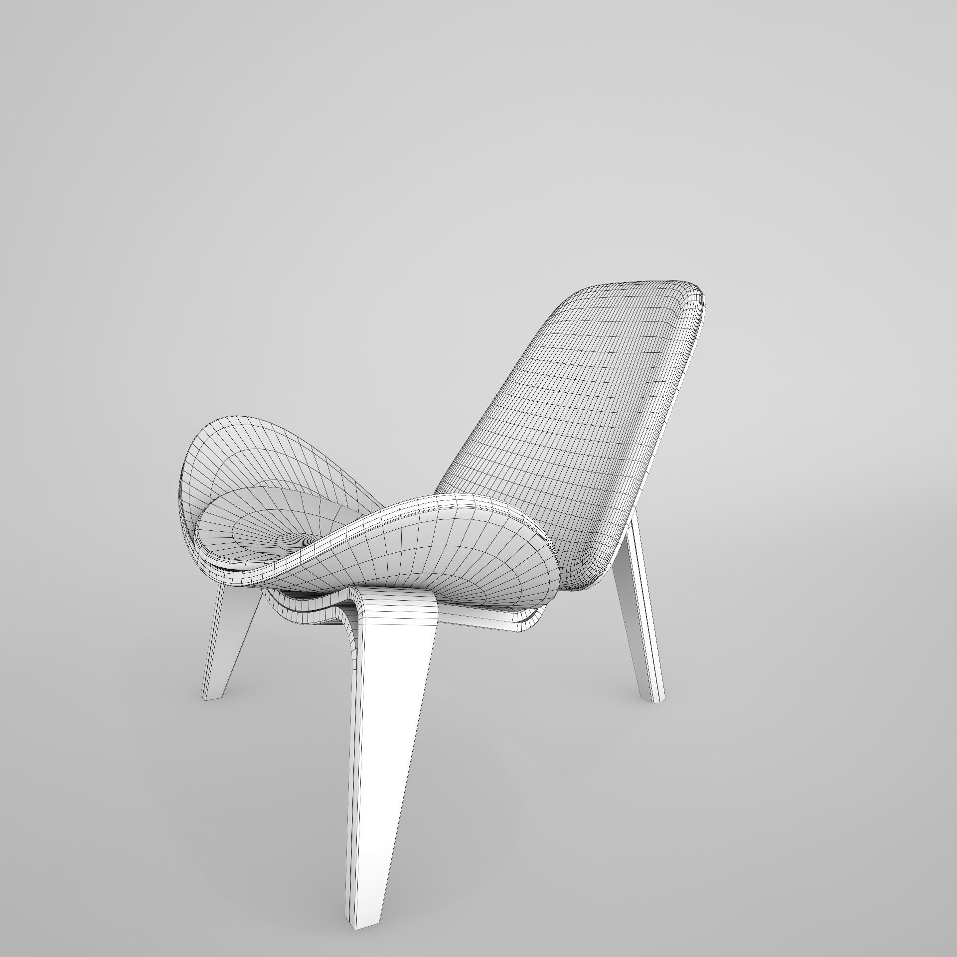 Eames Smiley Chair 3D model | CGTrader