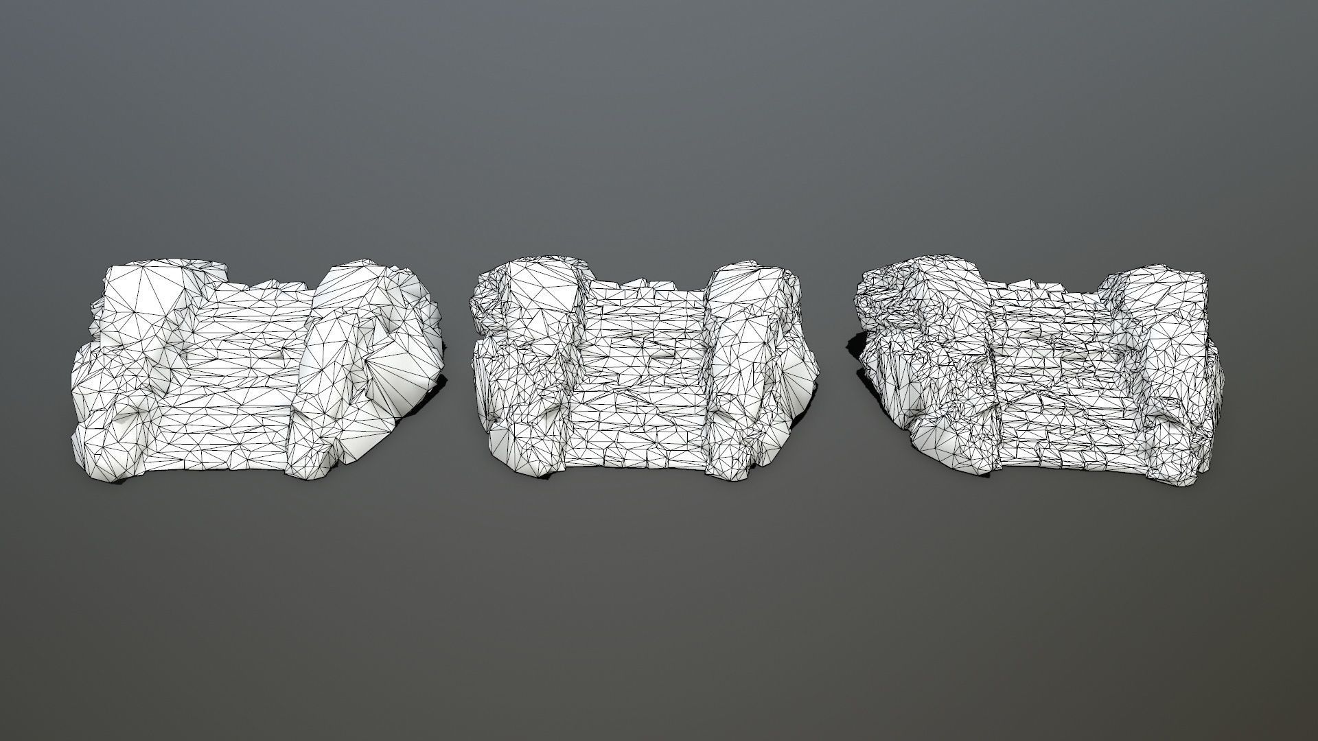 3D model Rock Gate VR / AR / low-poly | CGTrader