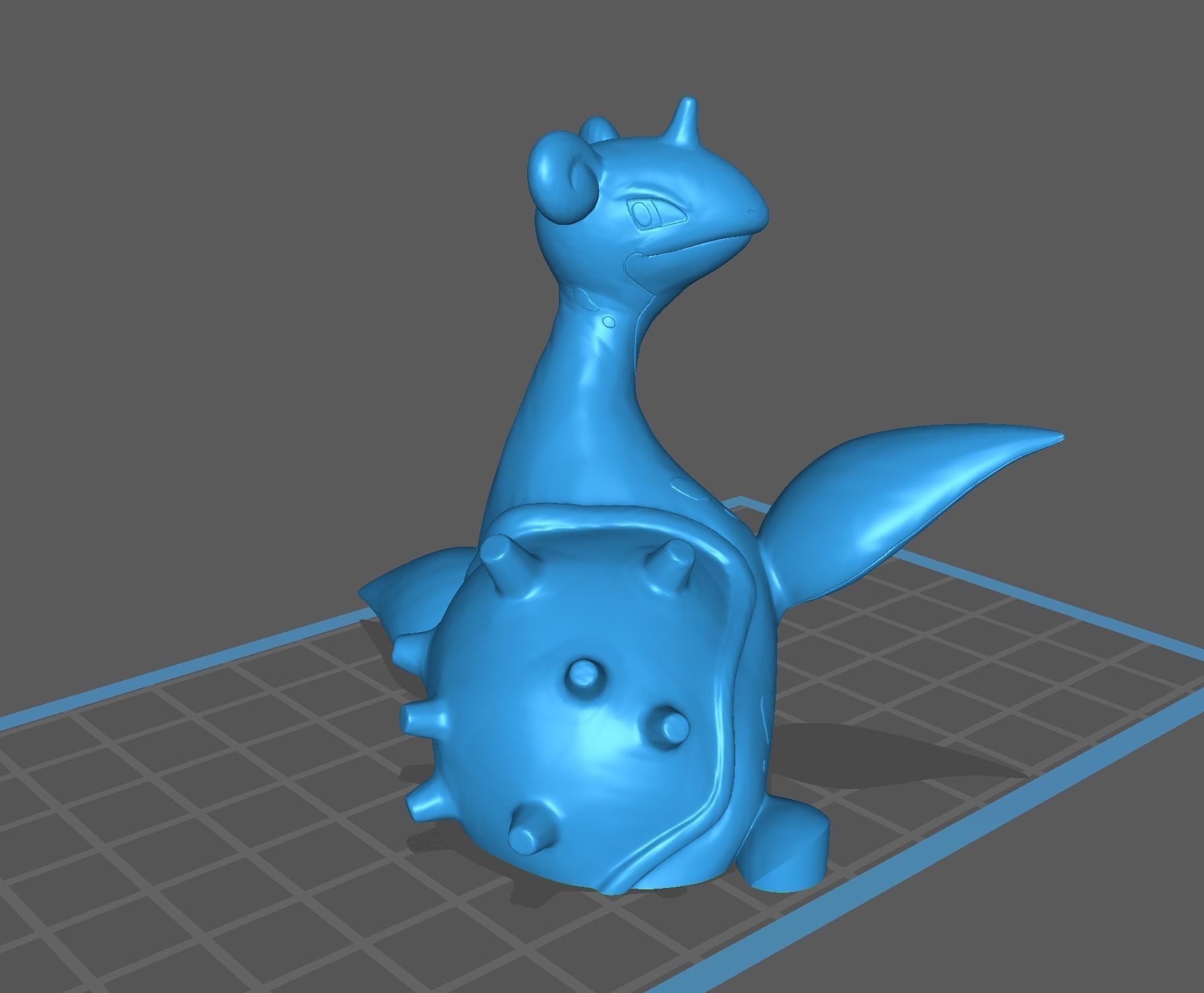 Lapras pokemon 3D print model 3D model 3D printable | CGTrader