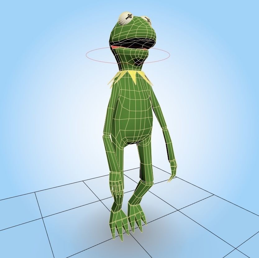 Kermit The Frog 3D model | CGTrader
