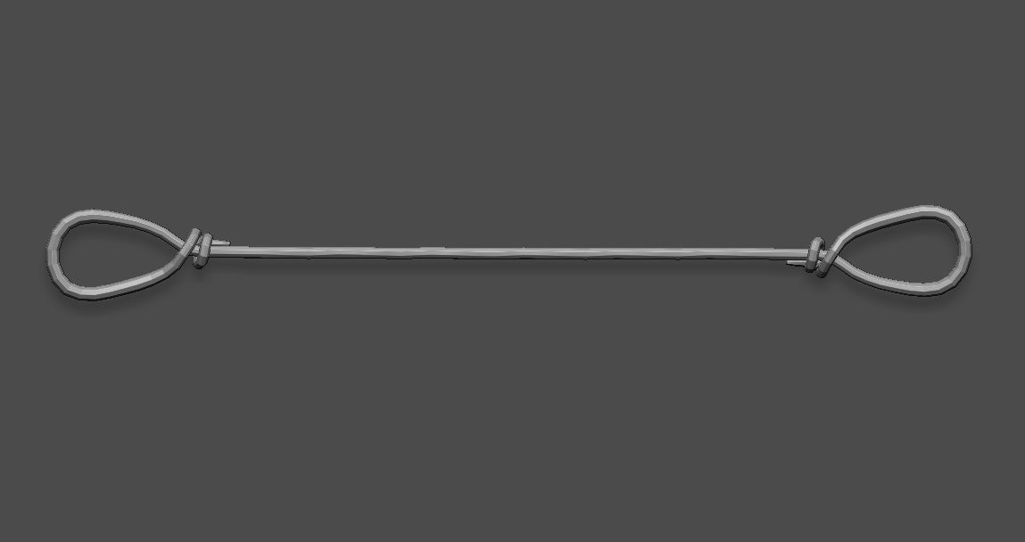 20 Low poly knot nodes base mesh Zbrush IMM and curve set 3D model ...