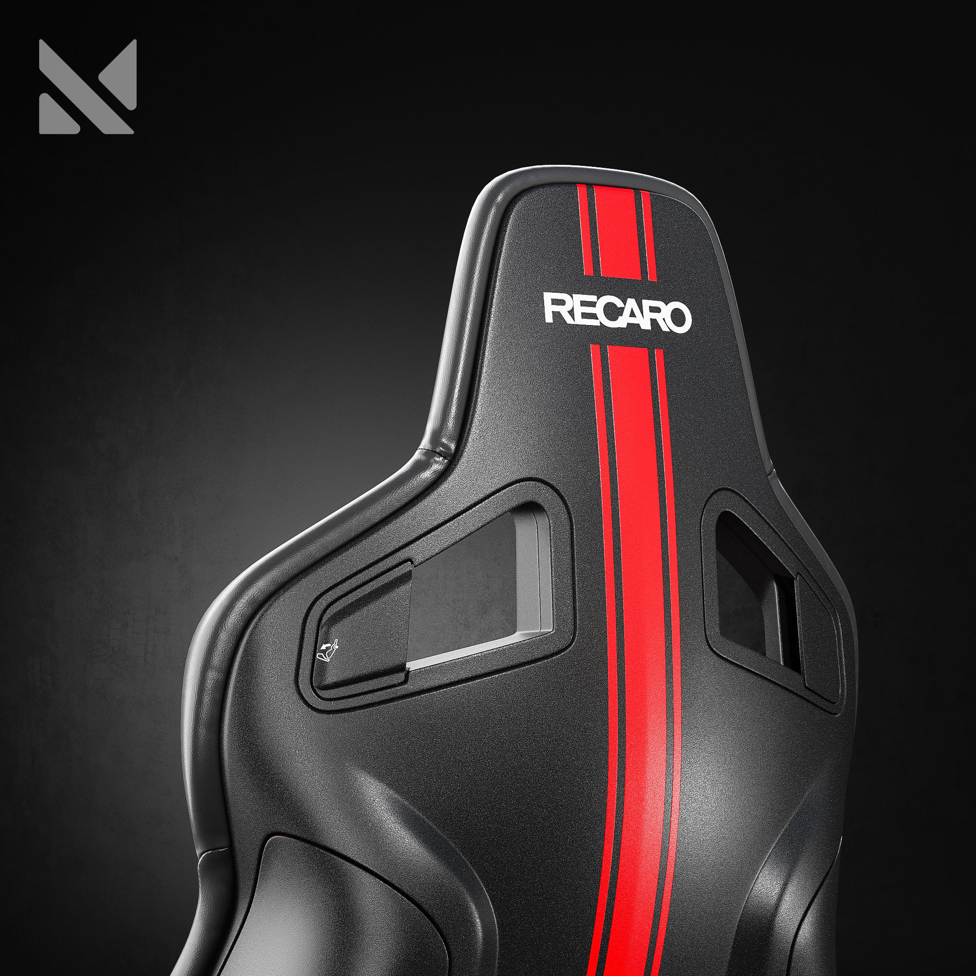 RECARO Sportster CS Nurburgring Edition 3D model | CGTrader