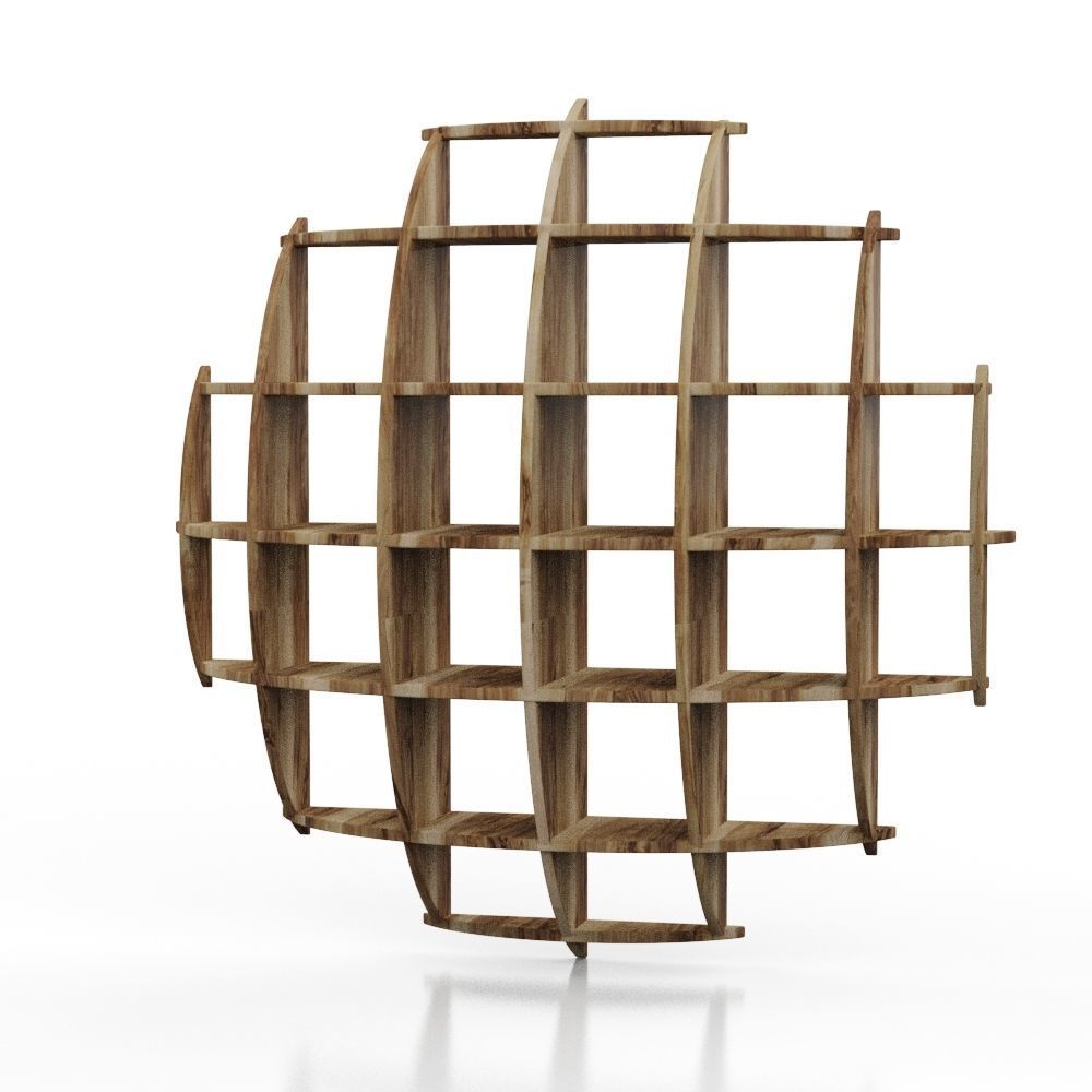 Shelf sphere 3D model | CGTrader