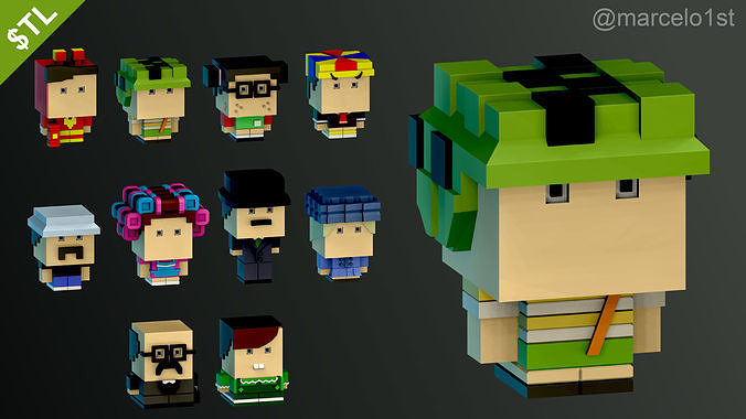 CUBES Chaves - Complete 3D model 3D printable | CGTrader