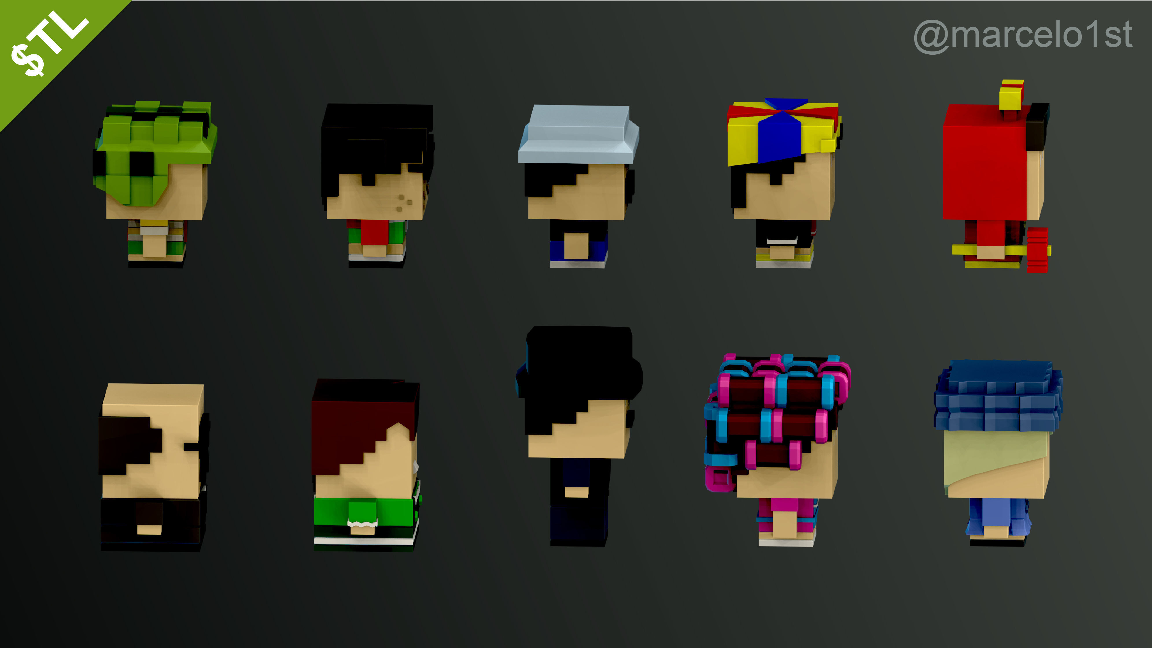 CUBES Chaves - Complete 3D model 3D printable | CGTrader