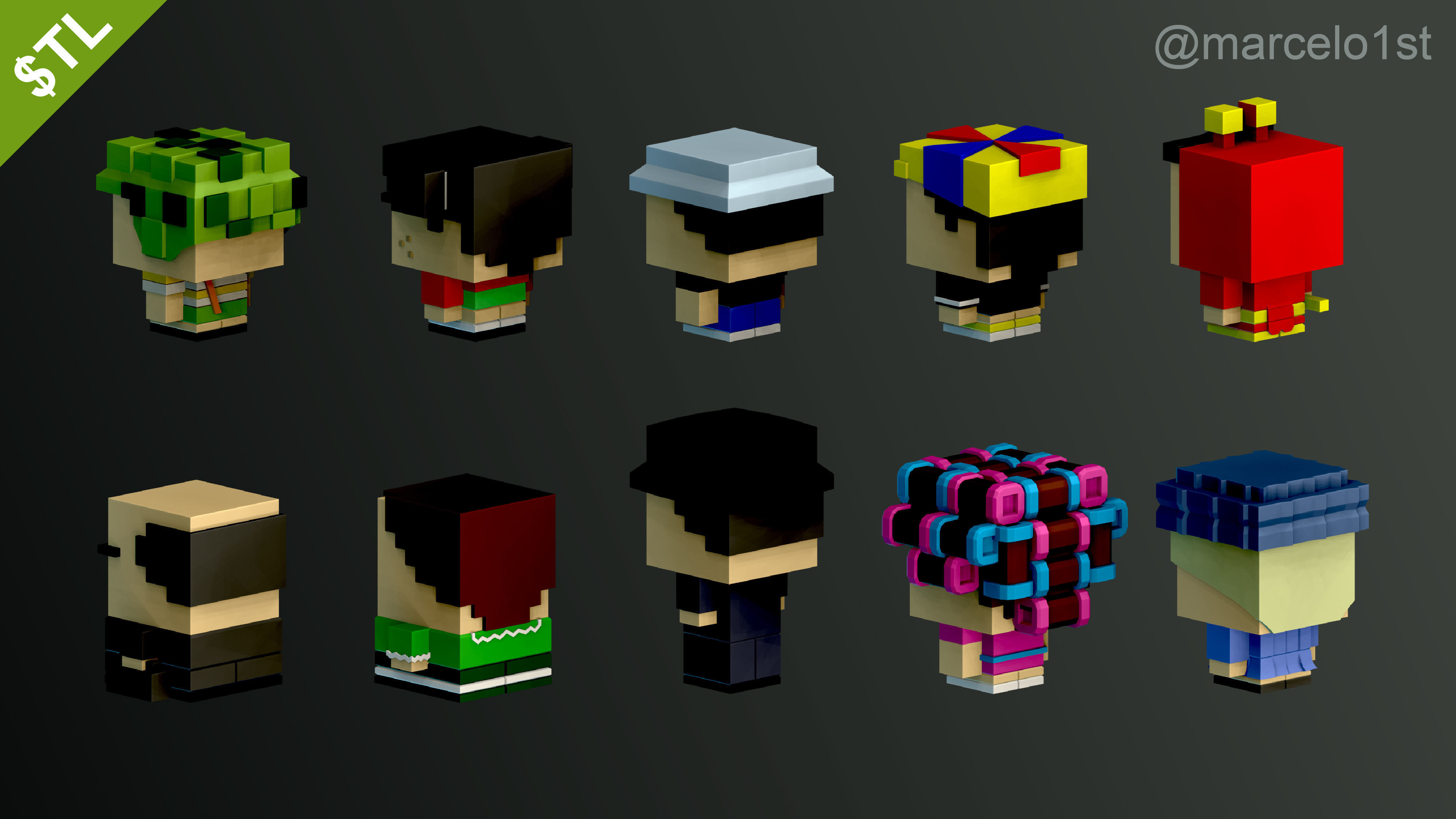 CUBES Chaves - Complete 3D model 3D printable | CGTrader