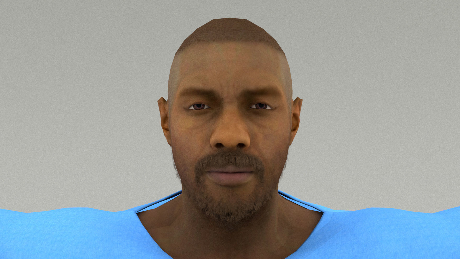 3D model laos Game Male African VR / AR / low-poly | CGTrader