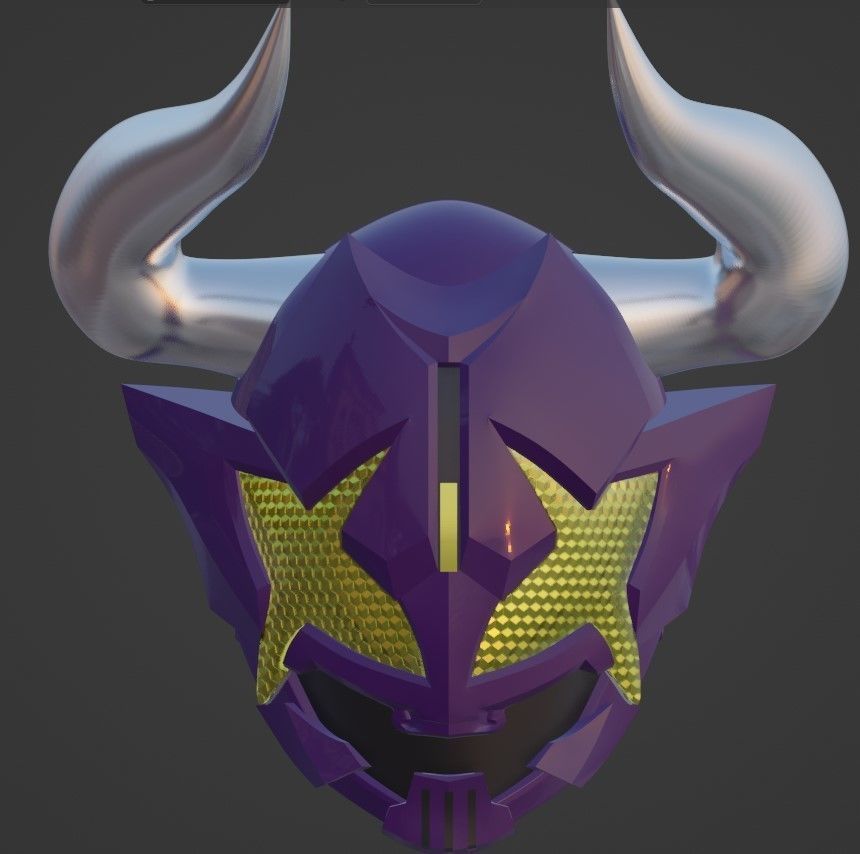 Kamen Rider Buffa 3D printable cosplay helmet 3D model 3D printable ...