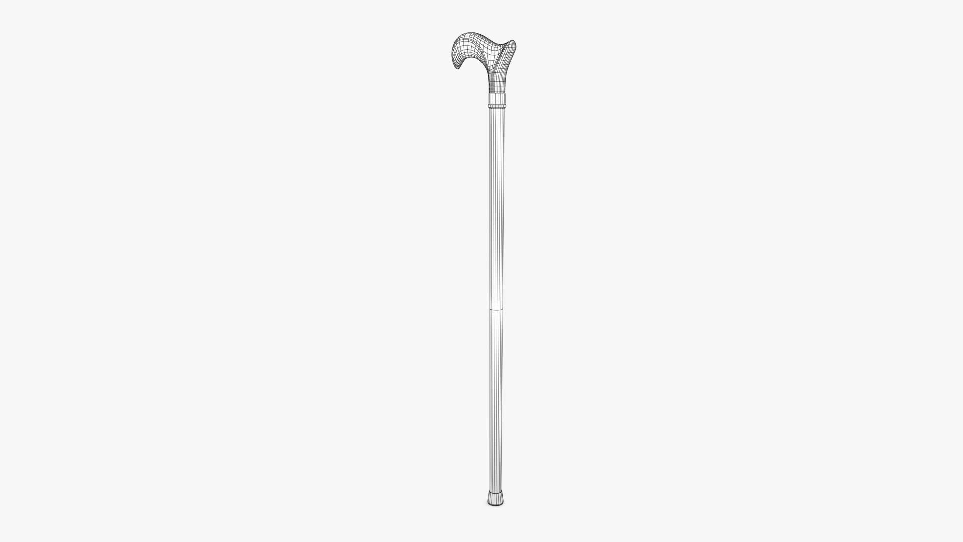 3D model Antique Walking Cane VR / AR / low-poly | CGTrader