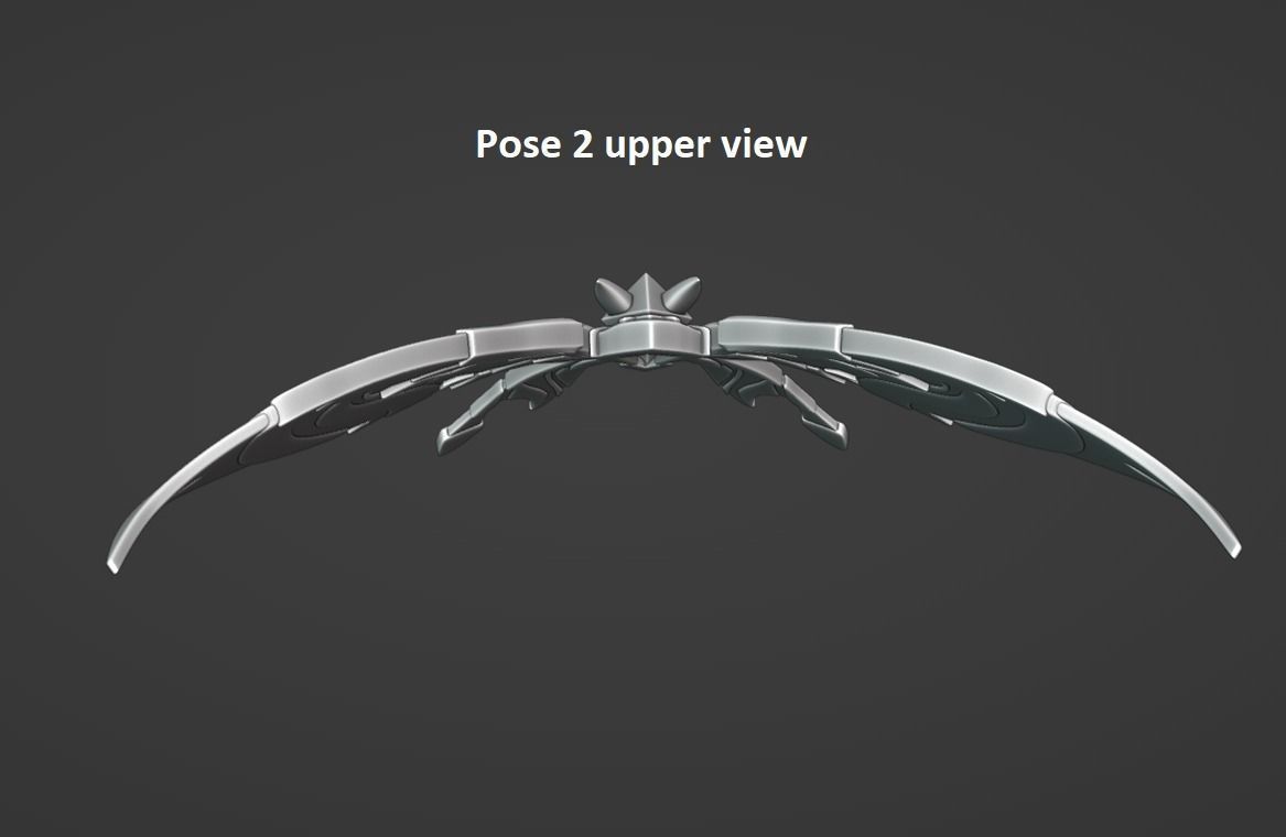 Geo Crystalfly -- Genshin Impact Decoration -- 3D Print Ready 3D model ...