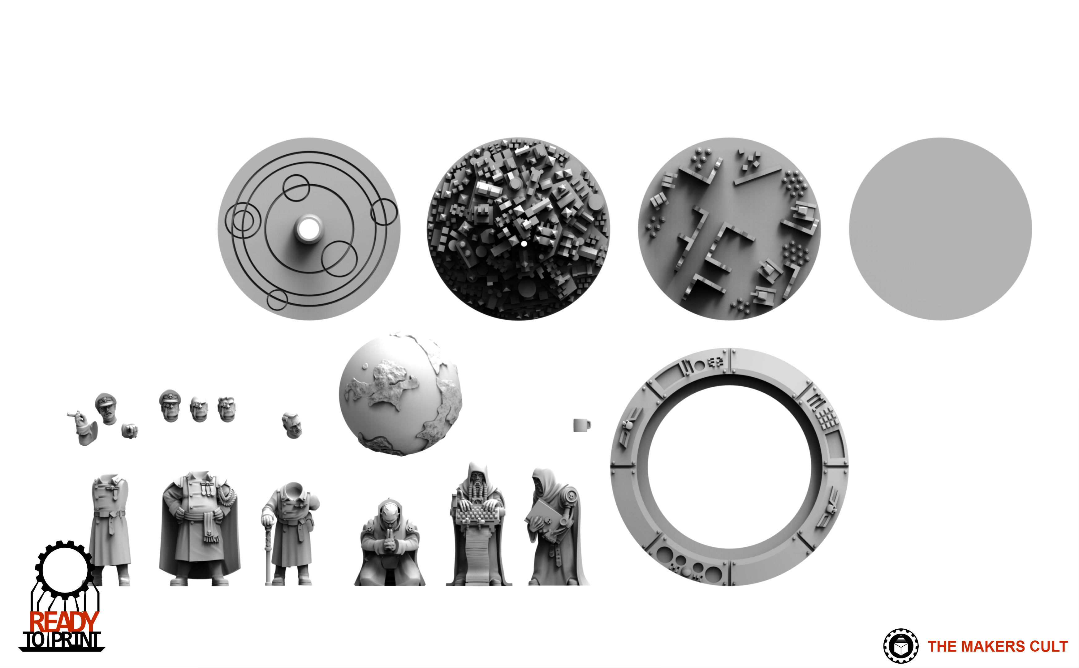 Universal Guard - Map Room 3D model 3D printable | CGTrader