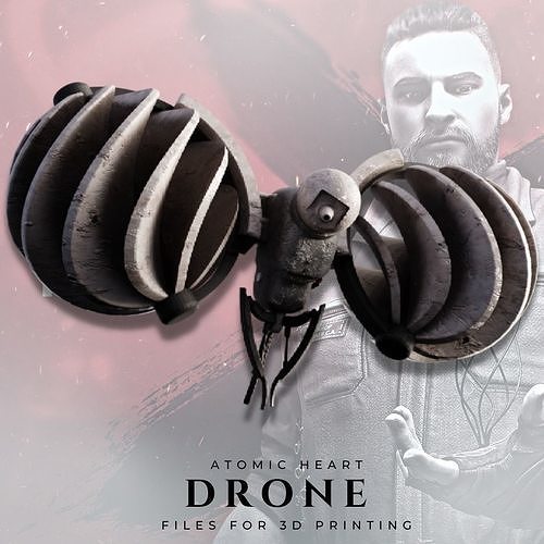 MUC-1 DROFA from Atomic Heart 3D model 3D printable | CGTrader