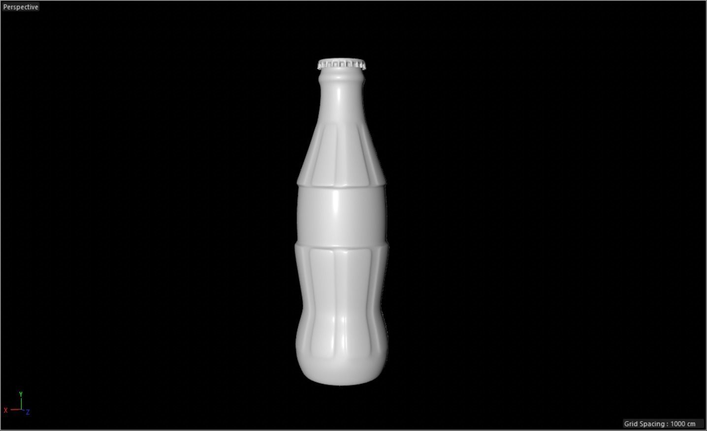 Coca Cola Classic Bottle 3D model free 3D model | CGTrader