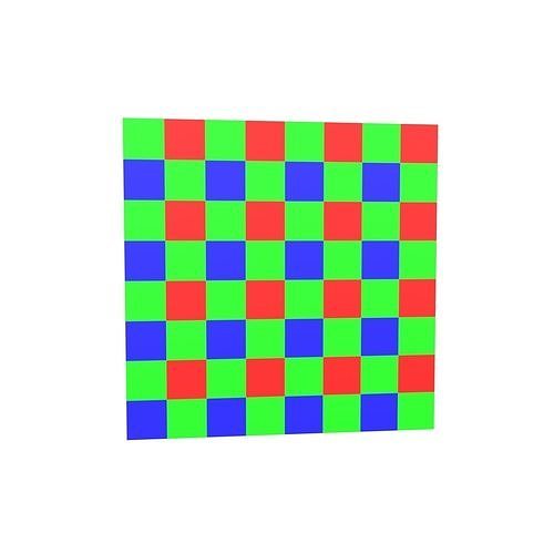 3D model Bayer Filter Array v1 001 VR / AR / low-poly | CGTrader