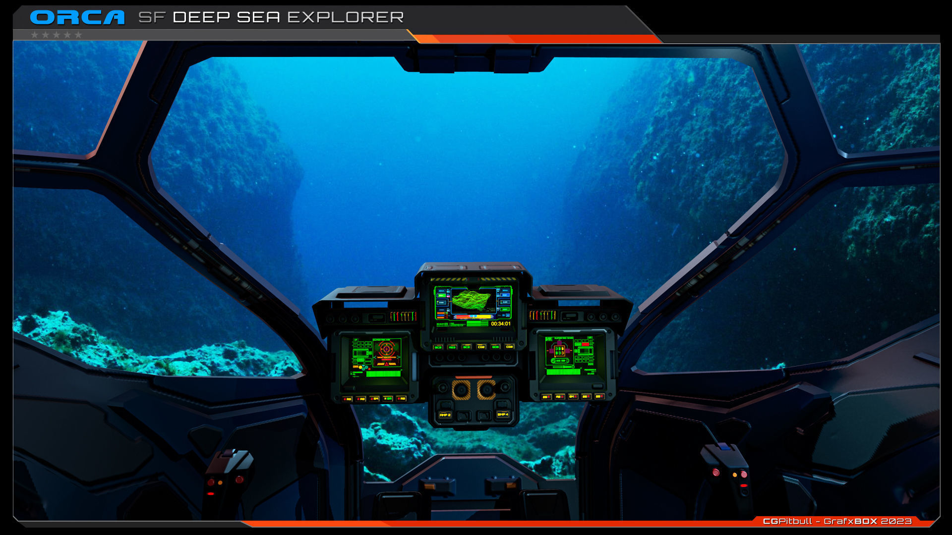3D model SF - ORCA Explorer VR / AR / low-poly | CGTrader