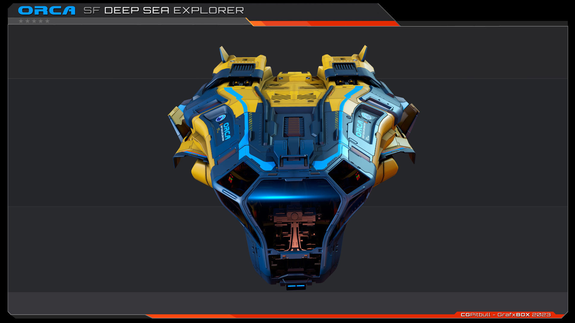 3D model SF - ORCA Explorer VR / AR / low-poly | CGTrader