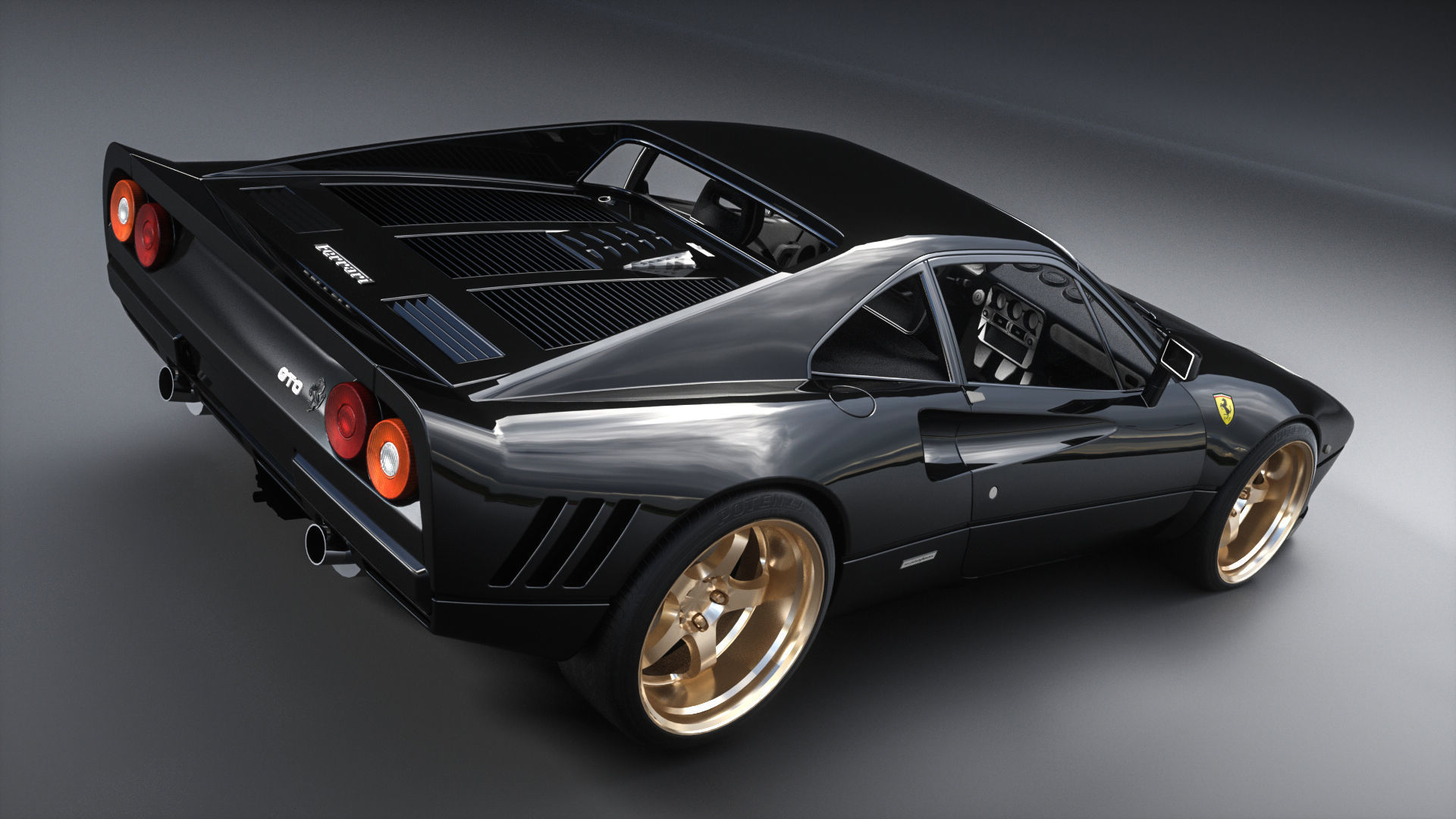 FERRARI 288 GTO 3D model | CGTrader