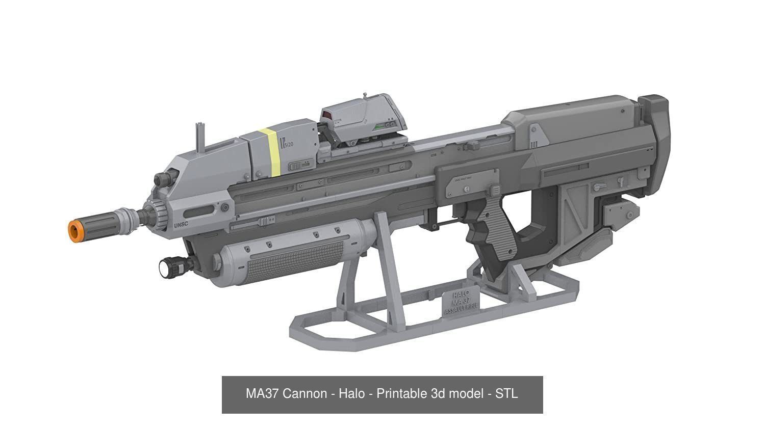 Halo - Rifles Set - 5 Printable models - STL - Personal Use 3D Model ...