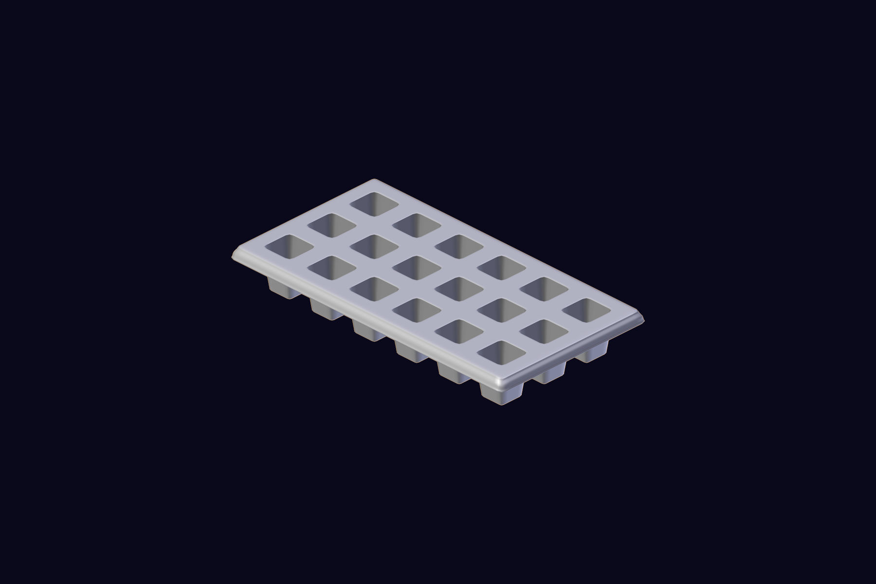 Seedling Tray 3D model | CGTrader