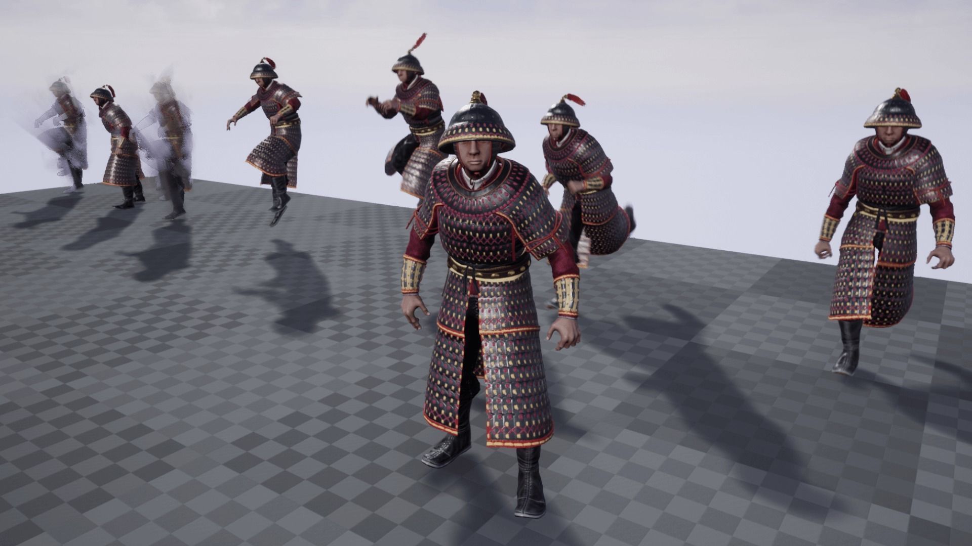 3D model Chinese heavy warrior VR / AR / low-poly | CGTrader