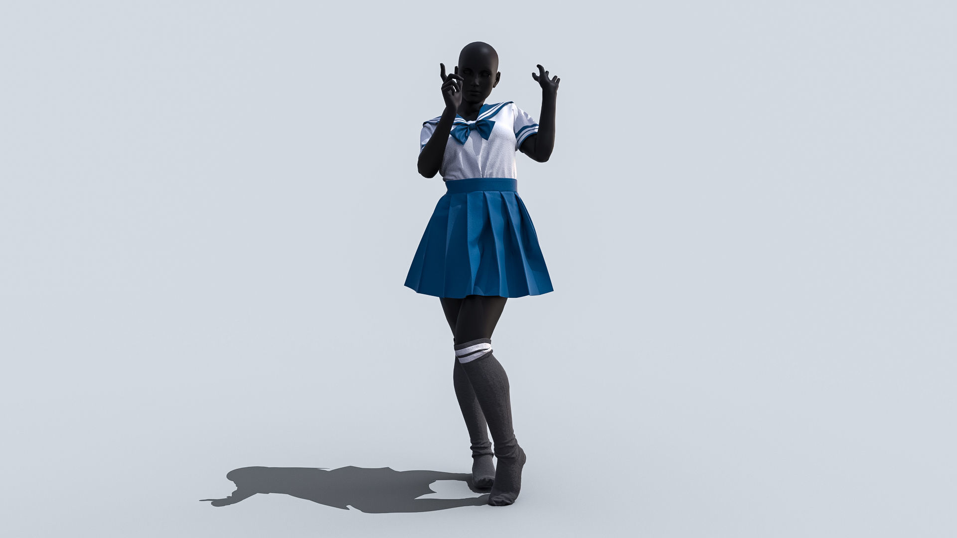 Realistic 3D Models Of School Uniforms 3D model | CGTrader