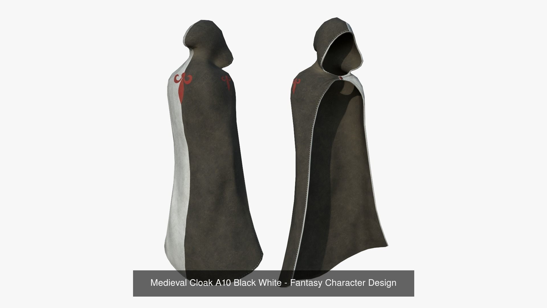 20 Medieval Cloaks A Collection - Fantasy Character Design VR / AR ...