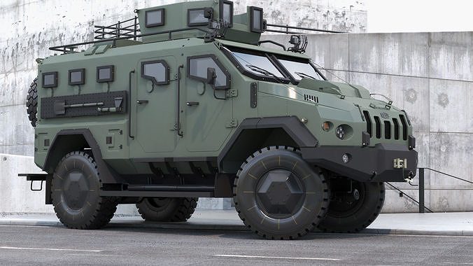 Apc Varta Kamrat 3D model animated rigged | CGTrader