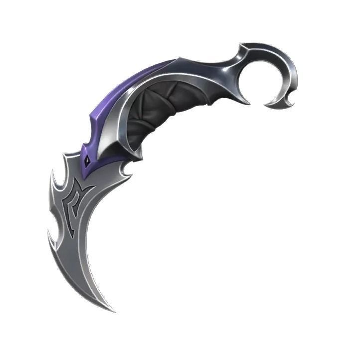 Valorant Reaver Karambit 3D model 3D printable | CGTrader