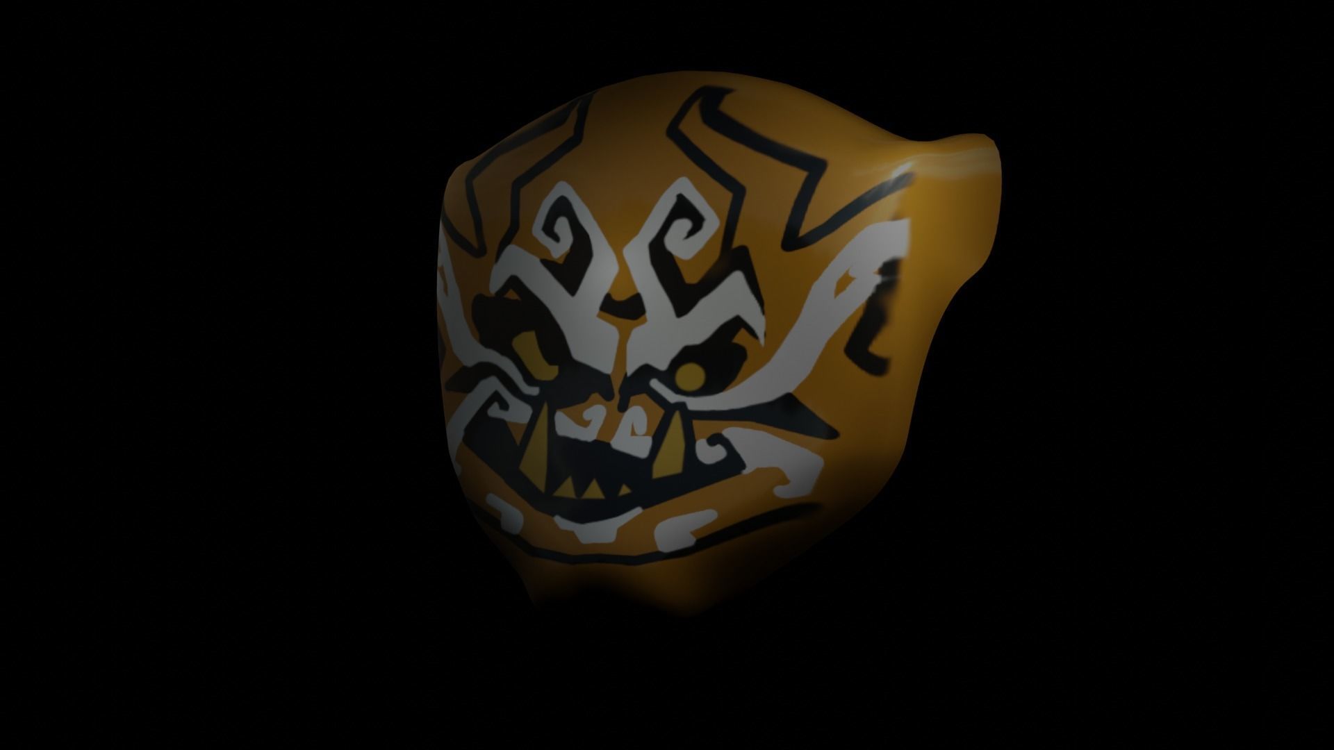 Lego Ninjago Oni Mask of Deception 3D model | CGTrader