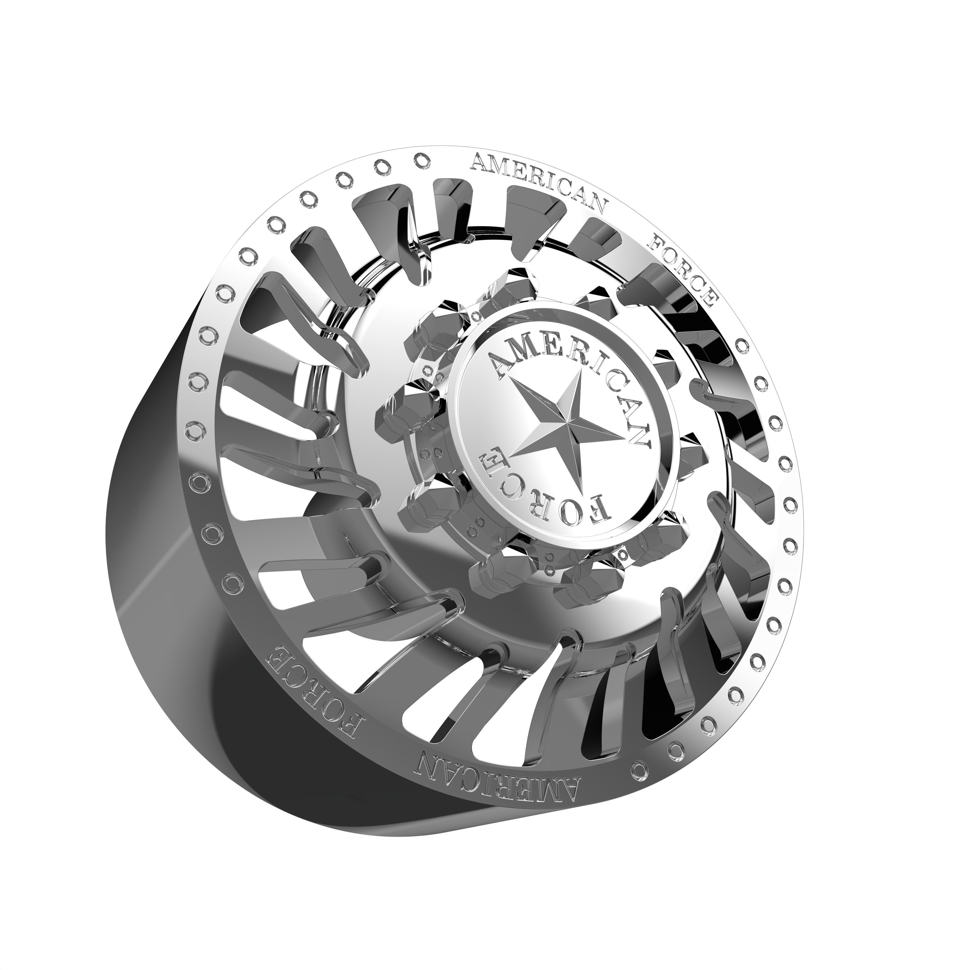 AMERICAN FORCE H92 THRUST DRW WHEEL 3D model 3D printable | CGTrader