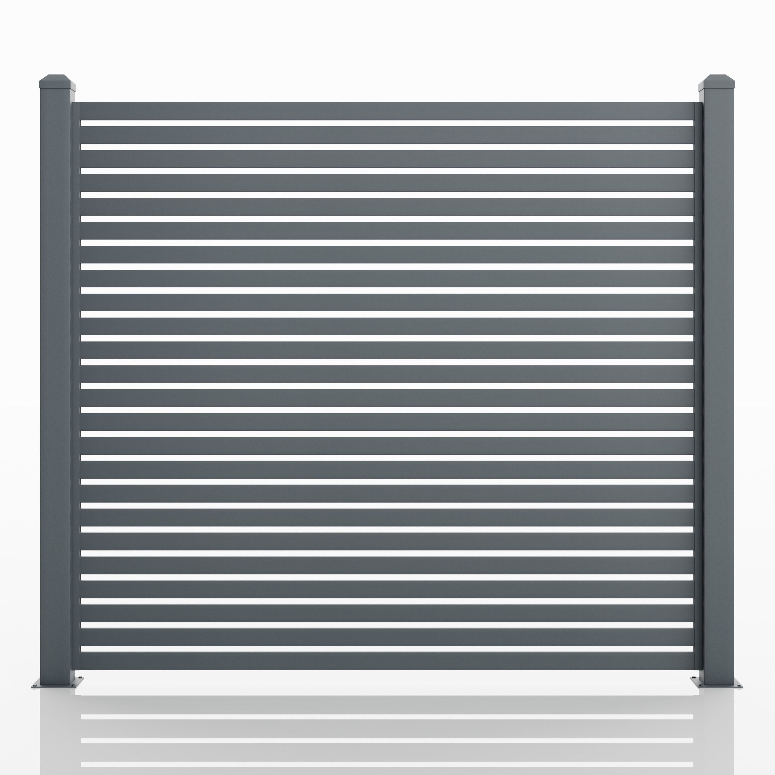 Aluminum Fence Panel -Model 2 - 6cm- 3D model | CGTrader