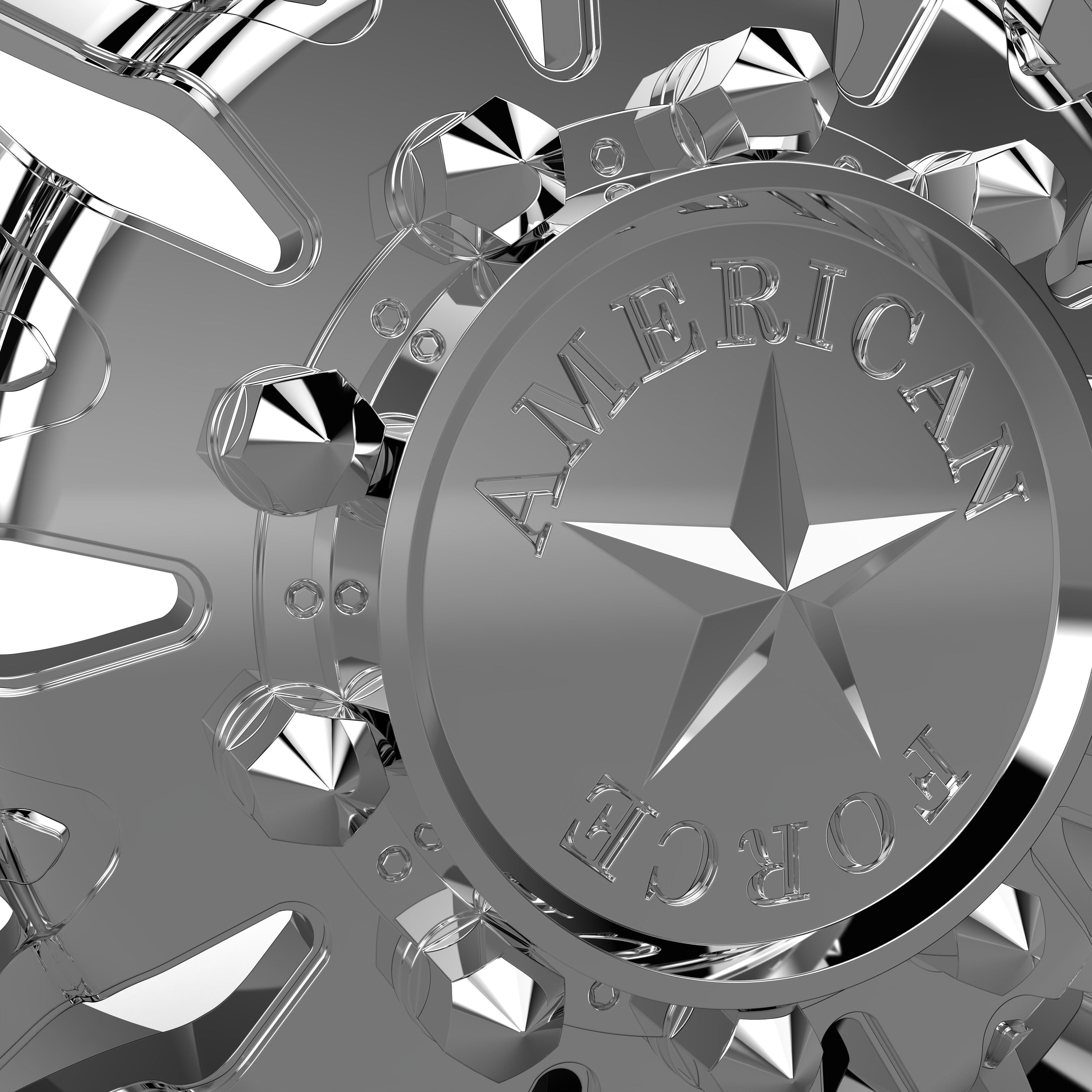 AMERICAN FORCE J03 PLAGUE DRW WHEEL 3D model 3D printable | CGTrader