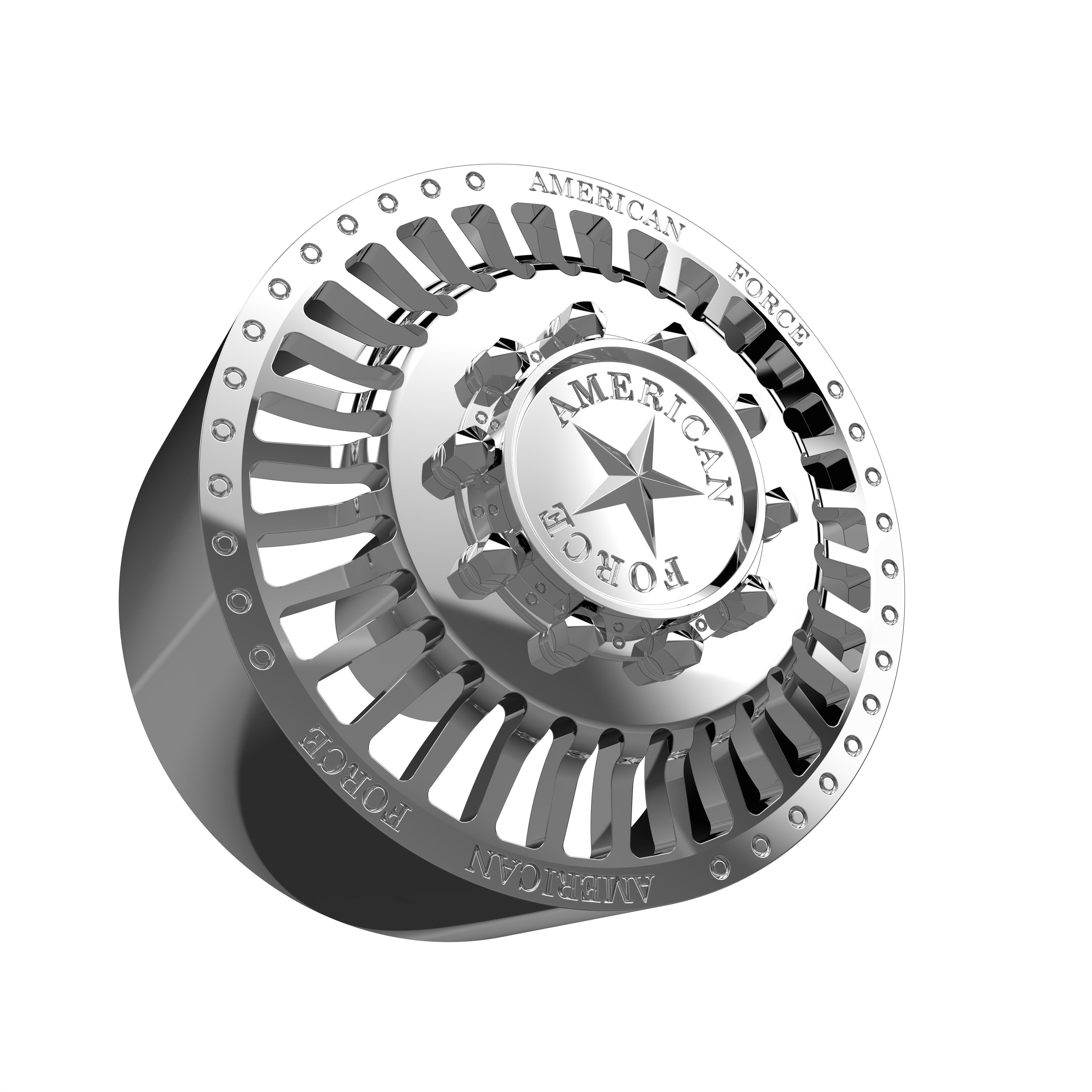 AMERICAN FORCE N11 LEGION DRW WHEEL 3D model 3D printable | CGTrader