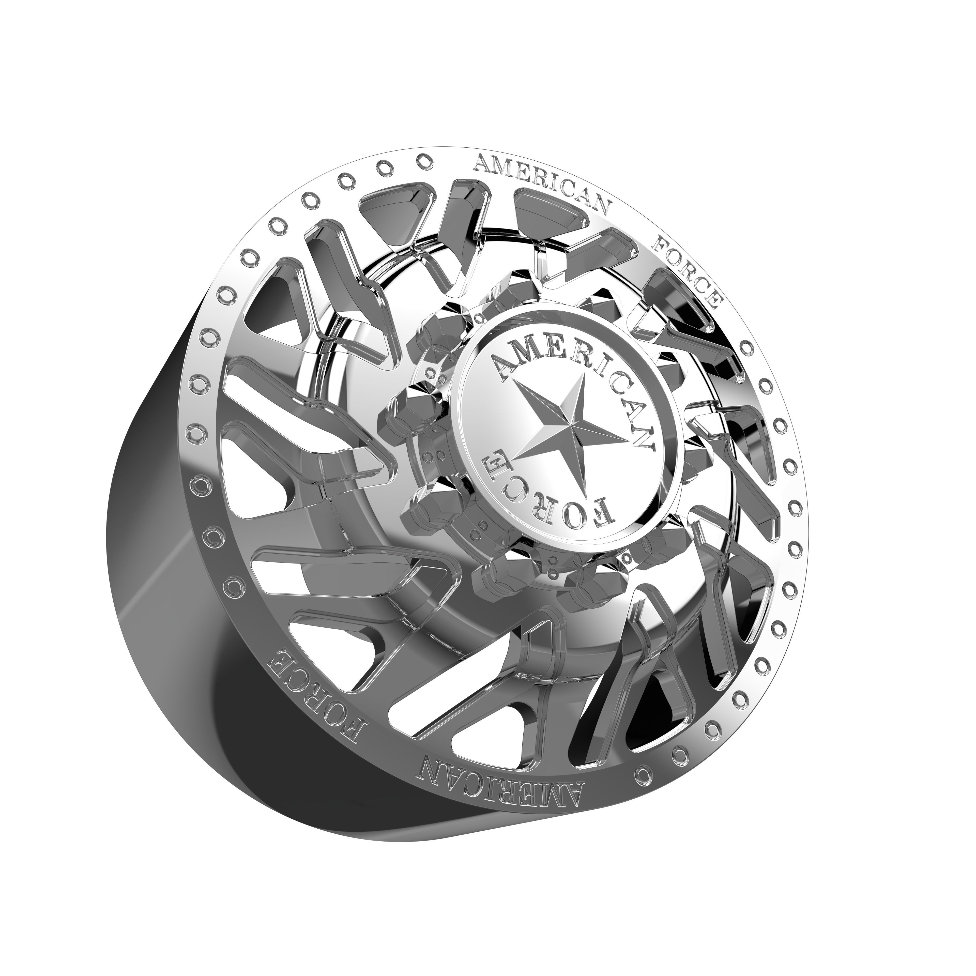 AMERICAN FORCE N13 DERANGE DRW WHEEL 3D model 3D printable | CGTrader