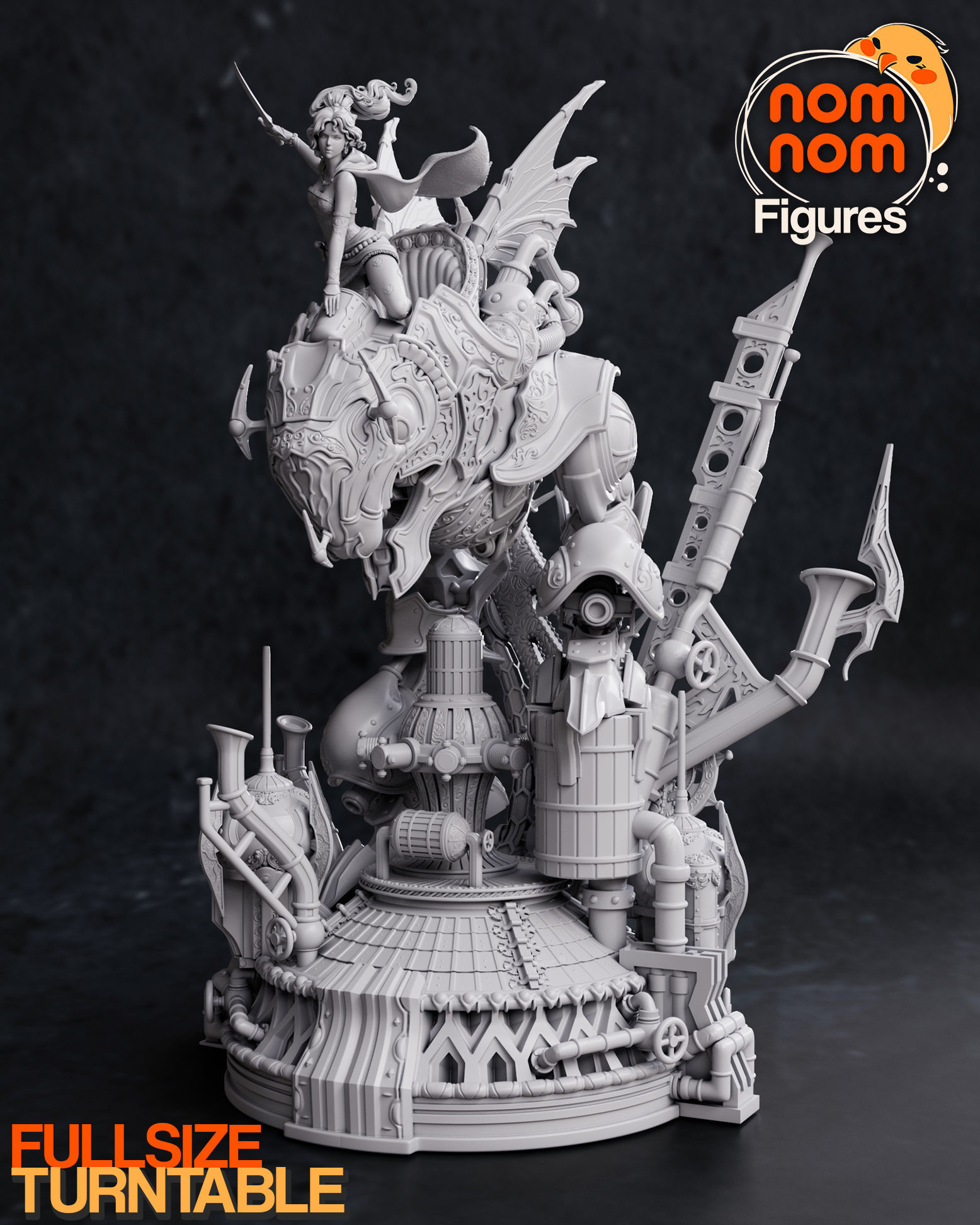 Terra with Magitek from Final Fantasy 3D model 3D printable | CGTrader