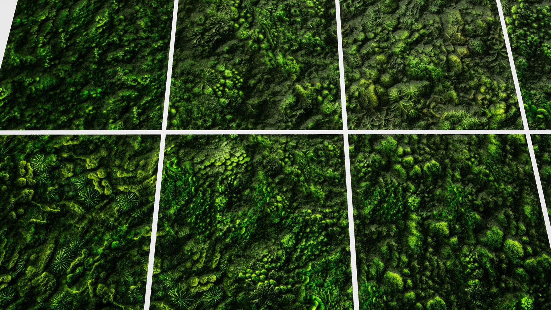 Green Wall Seamless PBR Textures Texture | CGTrader