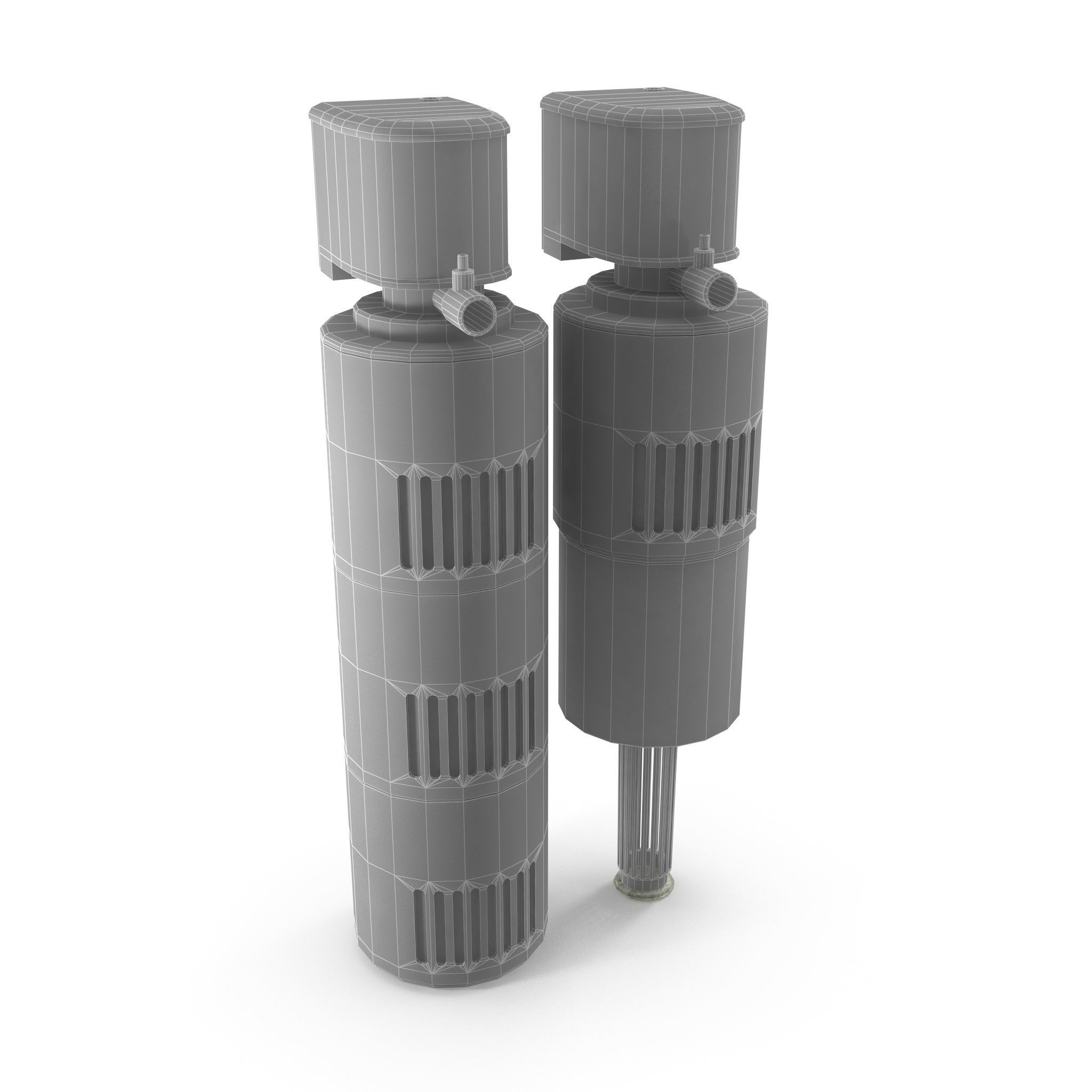 3D model Internal aquarium filter VR / AR / low-poly | CGTrader
